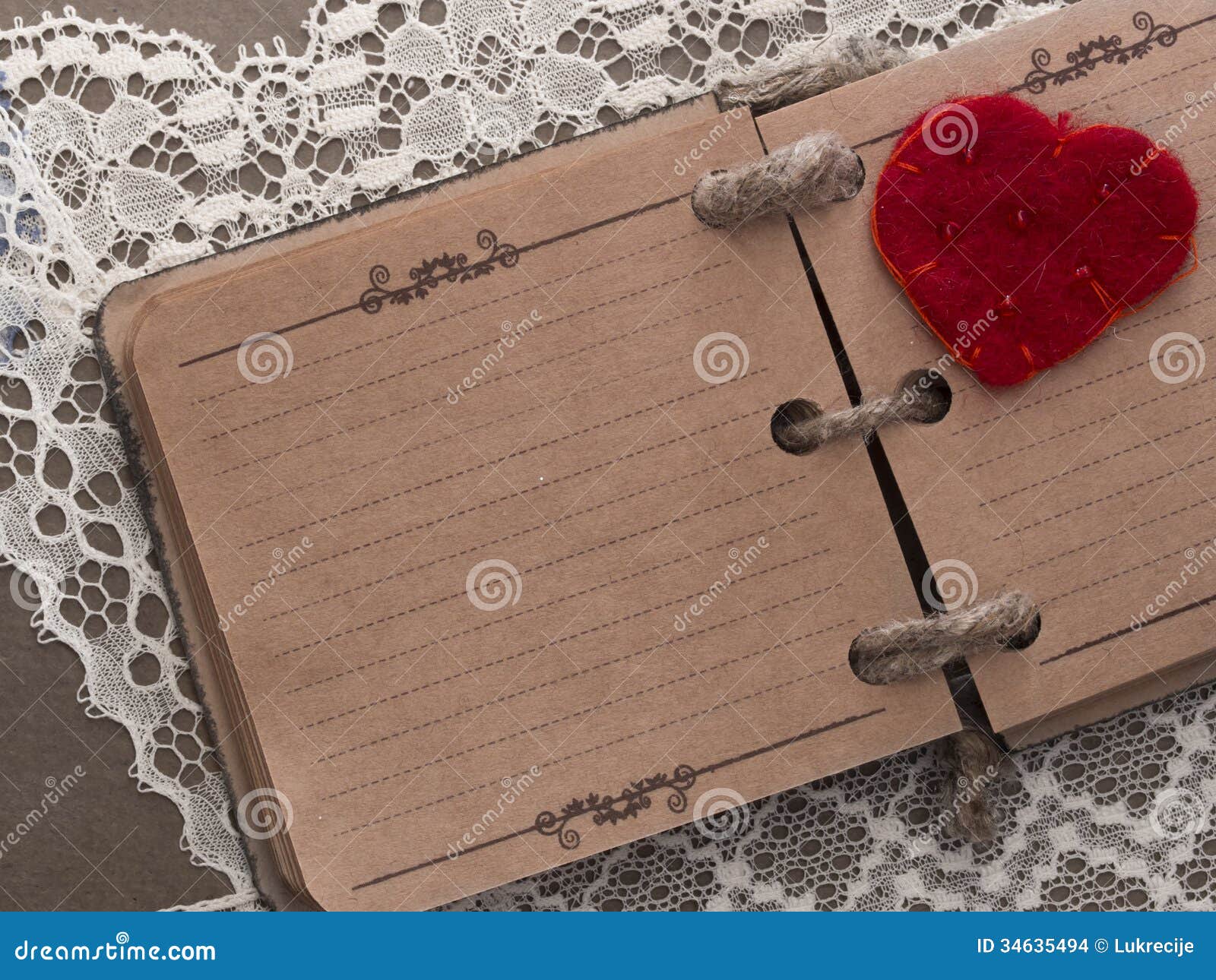 Open vintage notebook stock photo. Image of abstract - 34635494