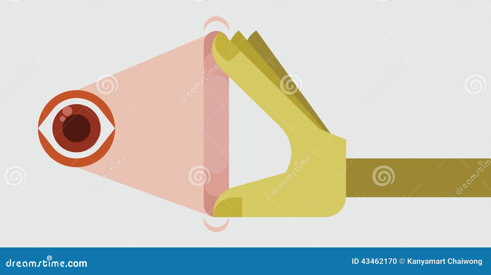 Open Eye Vision Icon. Eyeball Eyesight Symbol. Stock Vector ...