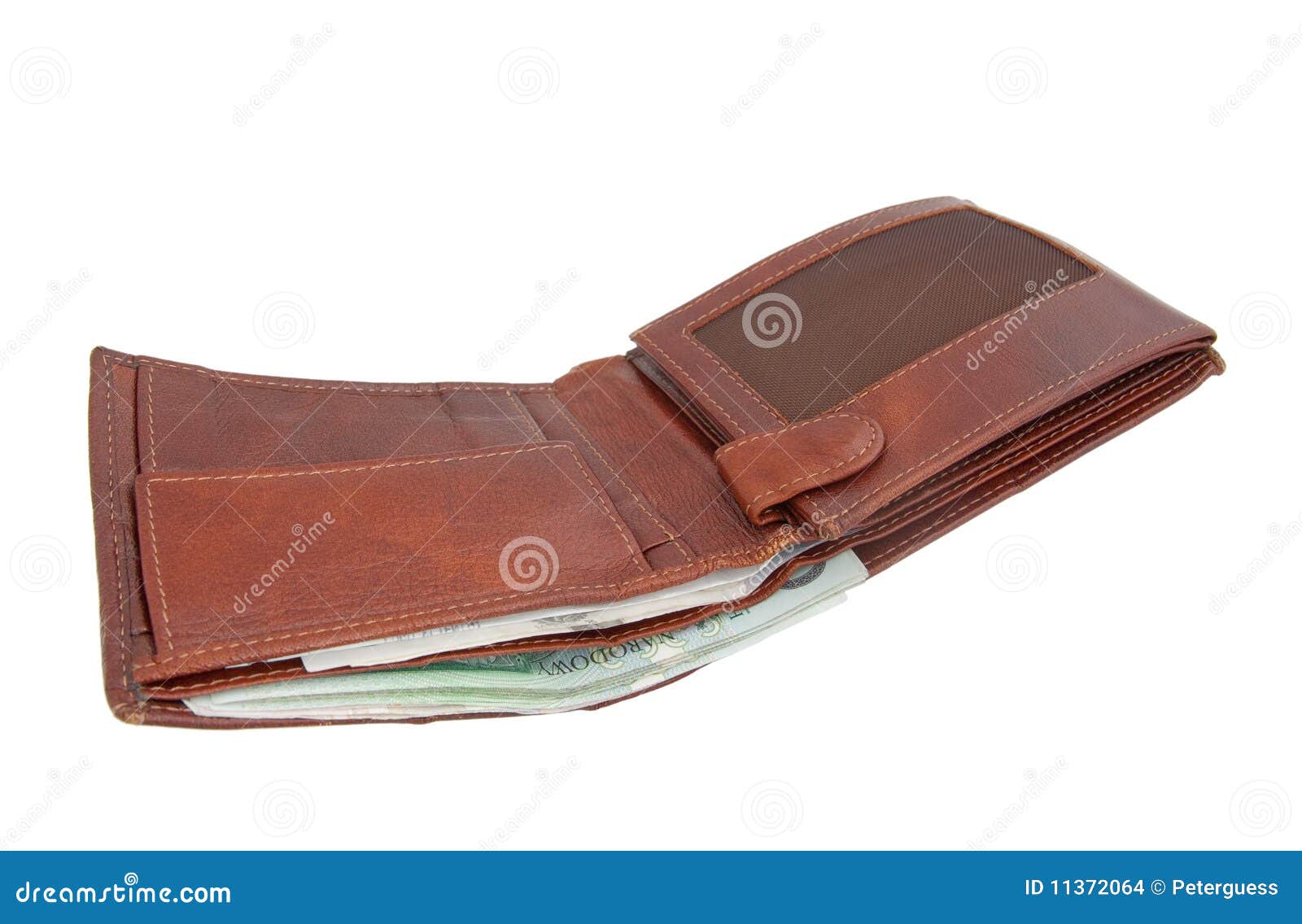 Open Wallet 1 stock photo. Image of finance, leather - 11372064
