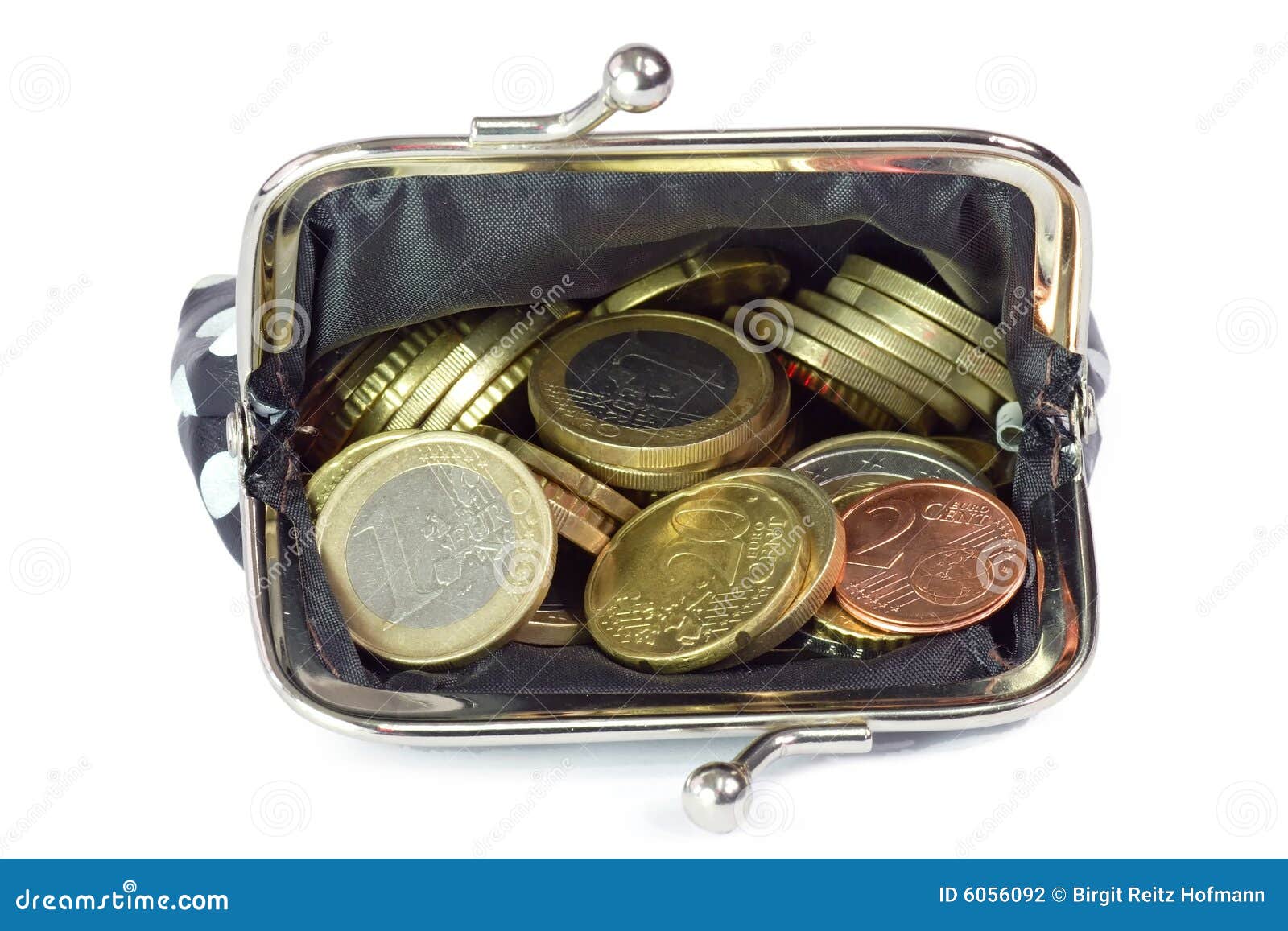 Open wallet stock photo. Image of finances, isolated, euro - 6056092