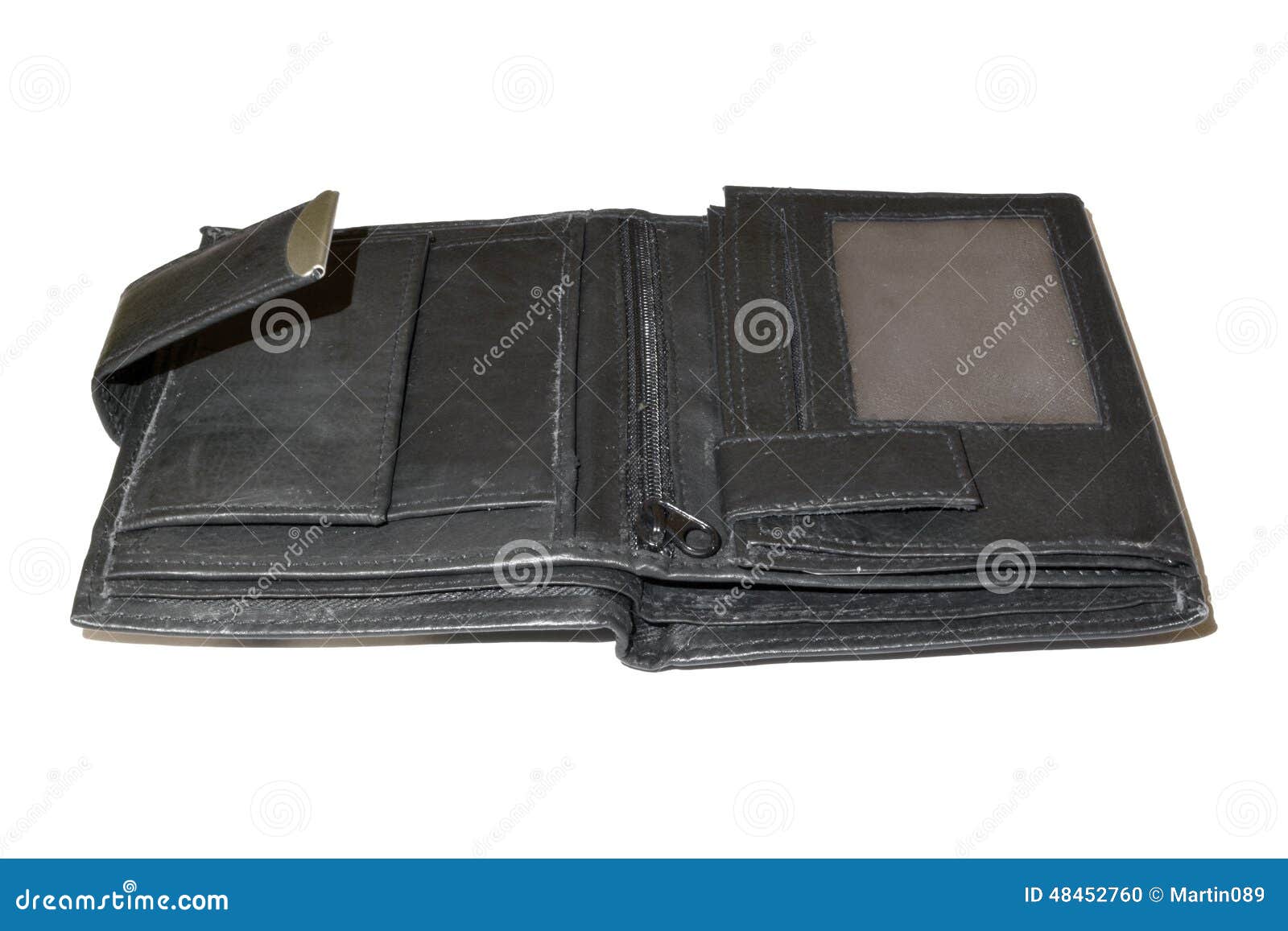 Open wallet stock photo. Image of object, color, debt - 48452760
