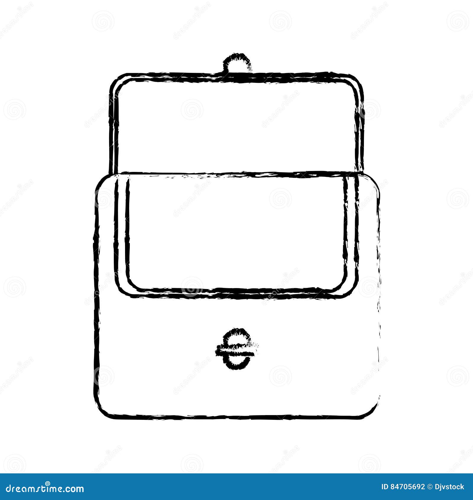 Open wallet icon image stock illustration. Illustration of bank - 84705692