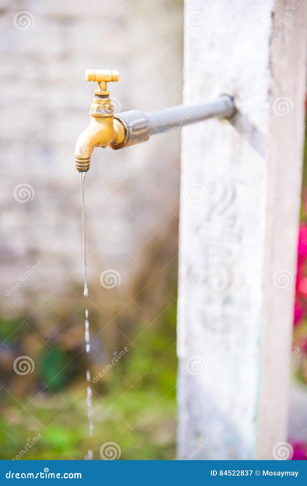 Open Water from Faucet at Home Stock Image - Image of tube, supply ...