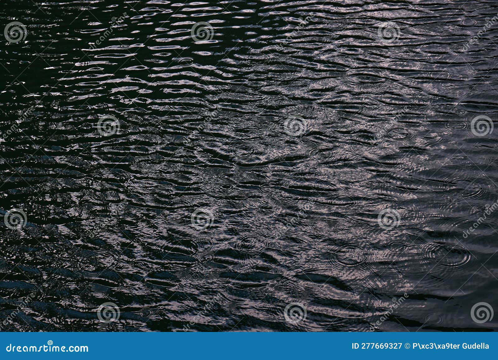 Water Surface Ripples stock image. Image of reflect - 277669327