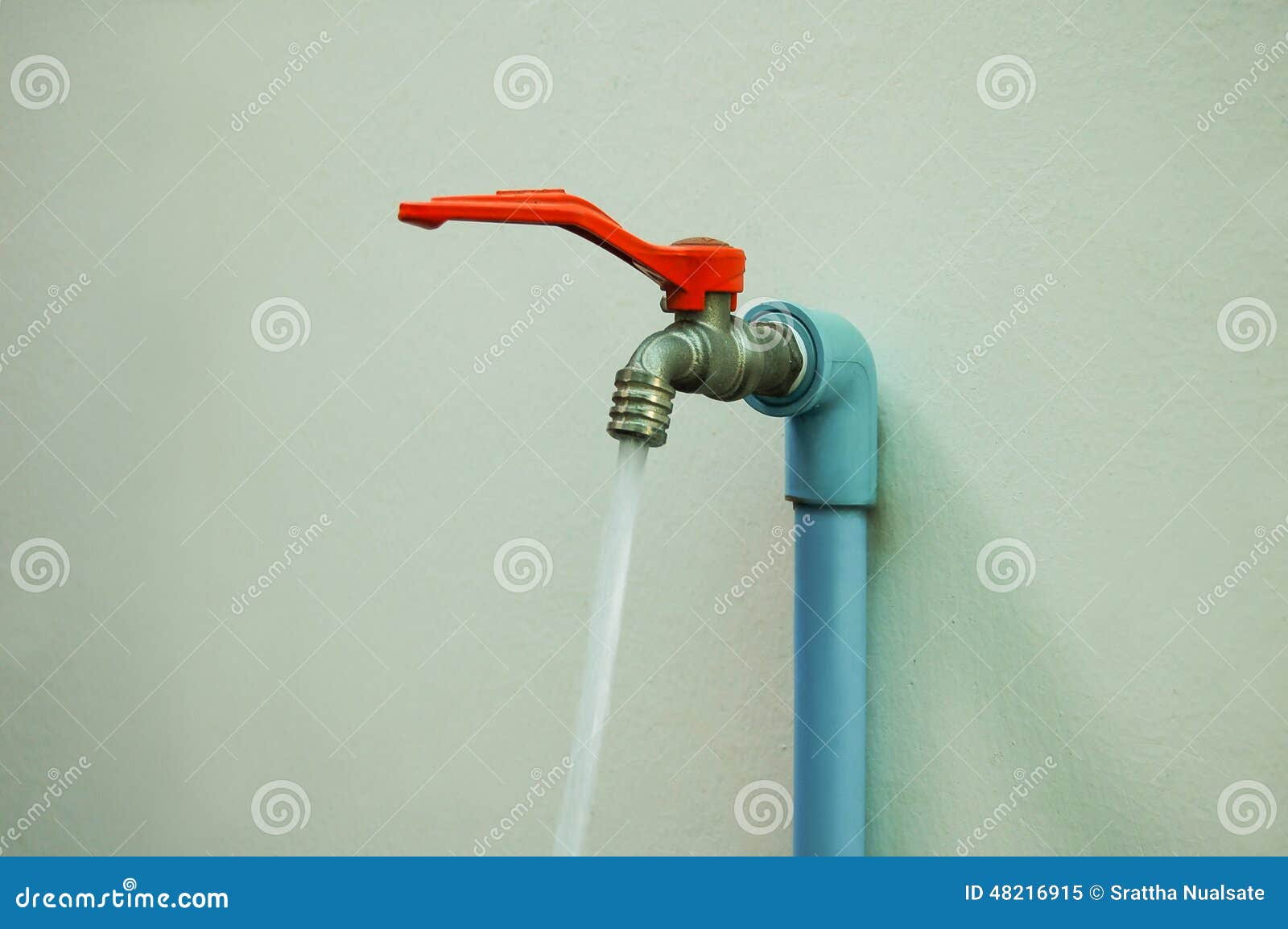 Open the water tap stock image. Image of stop, turn, faucet - 48216915