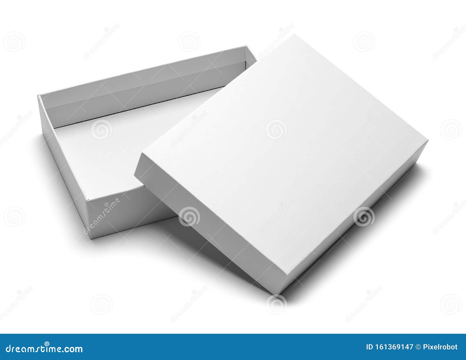 Open White Box stock image. Image of space, package - 161369147