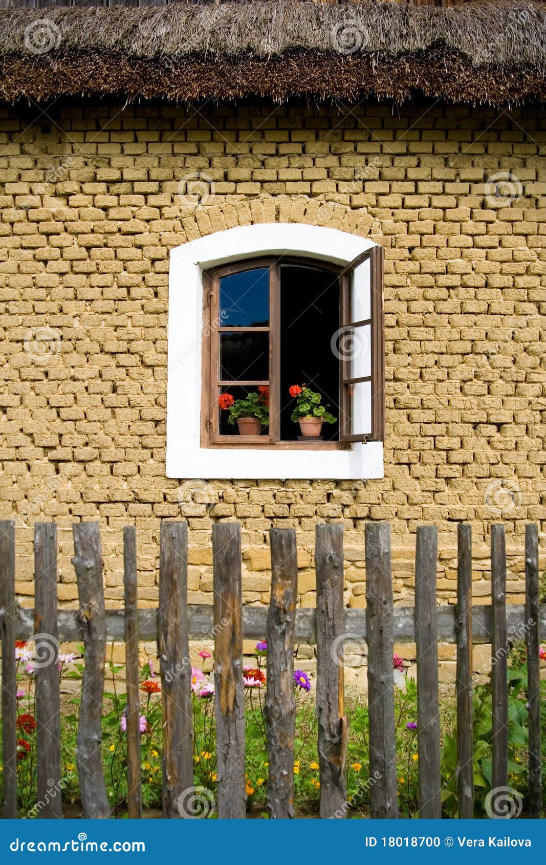 The open window stock photo. Image of museum, house, unburnt - 18018700