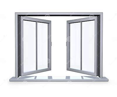 Open window stock illustration. Illustration of build - 9076982