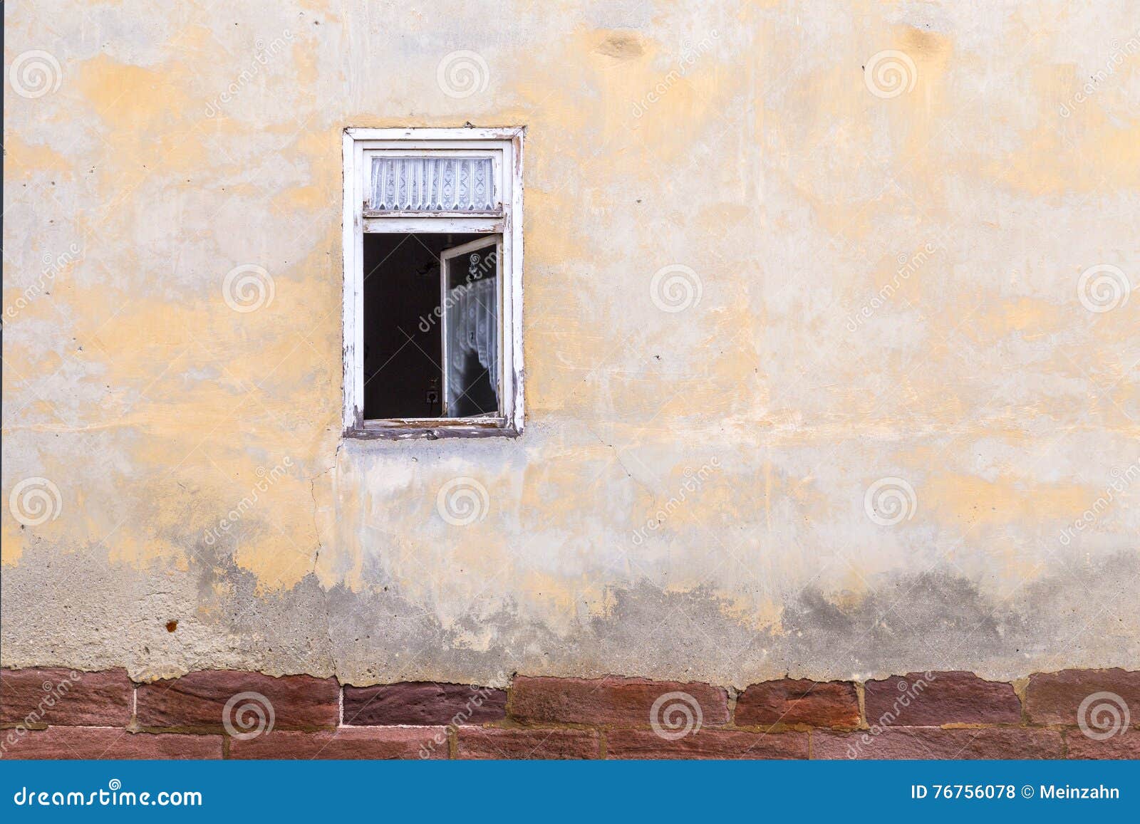 Open Window at an Abandoned House Stock Photo - Image of germany ...