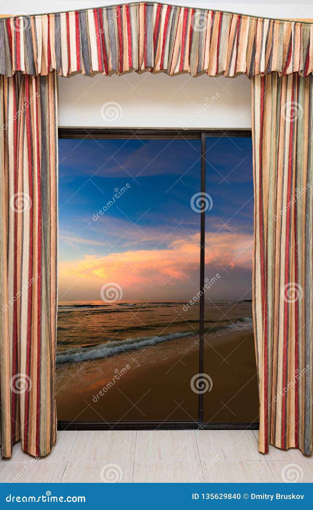 Open window cloud sun stock photo. Image of inside, model - 135629840