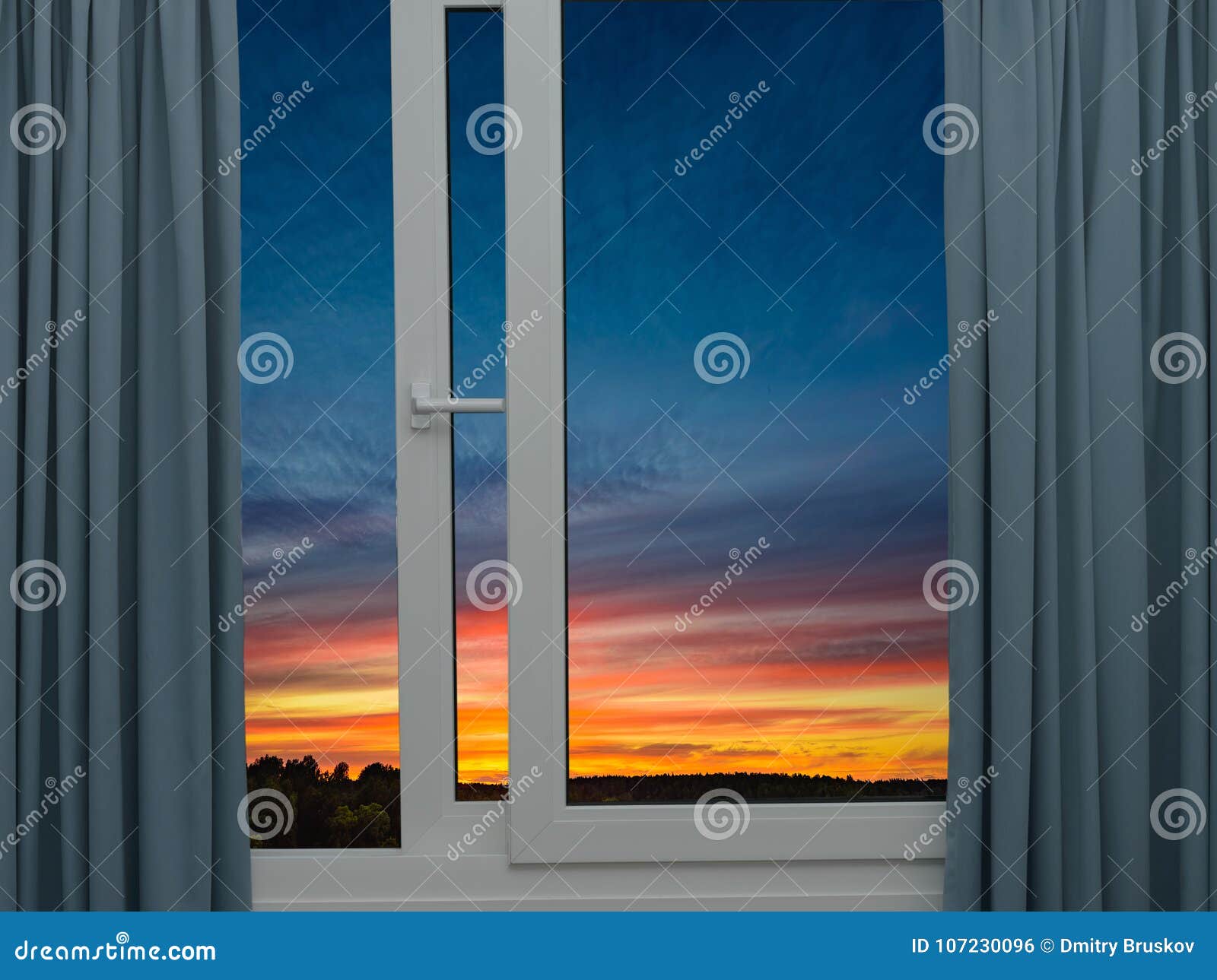 Open window cloud sun stock photo. Image of open, door - 107230096