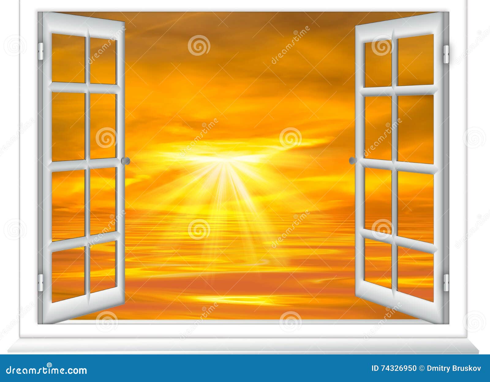 Open window cloud sun stock photo. Image of morning, design - 74326950