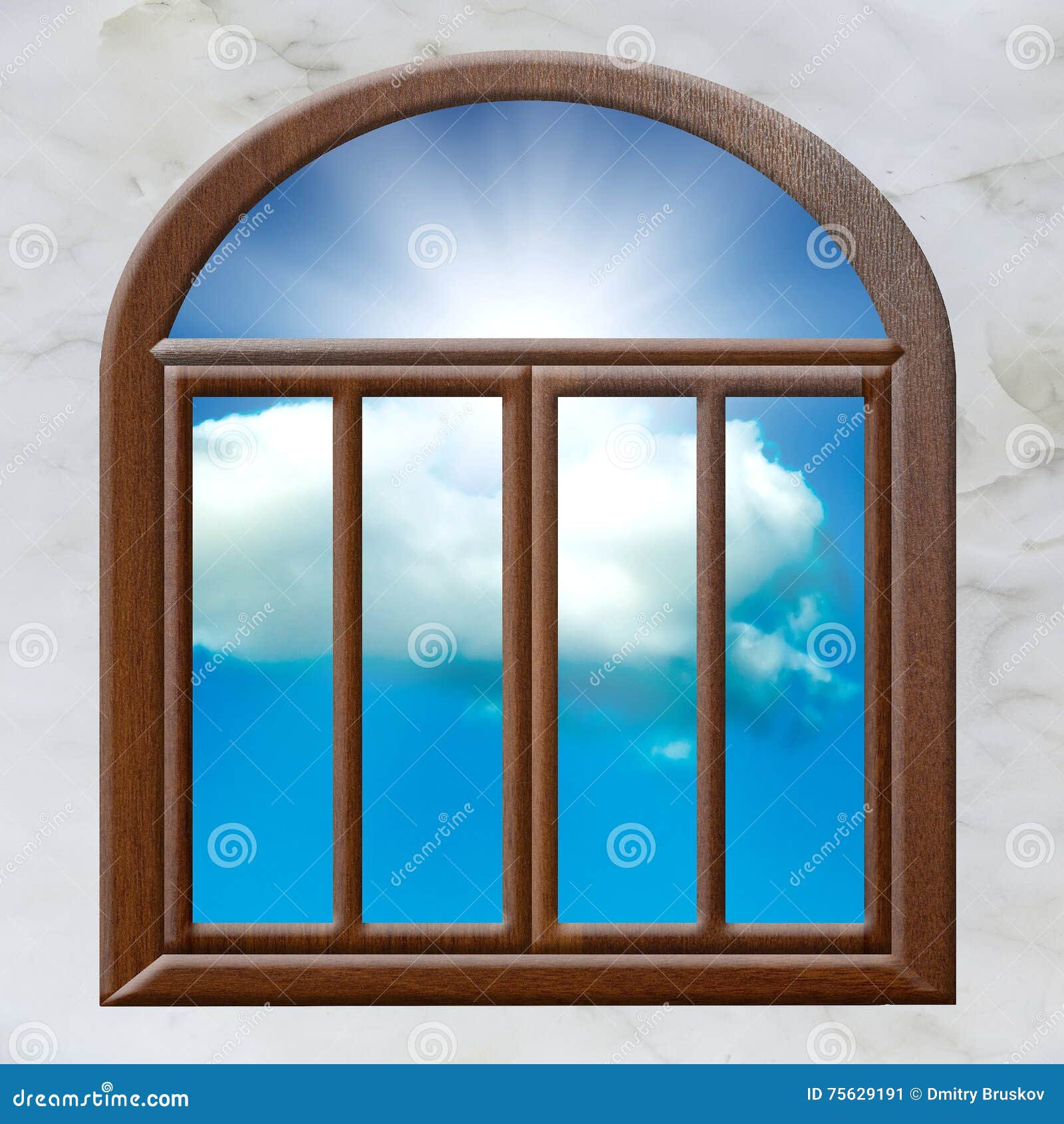 Open window cloud sun stock image. Image of inside, object - 75629191