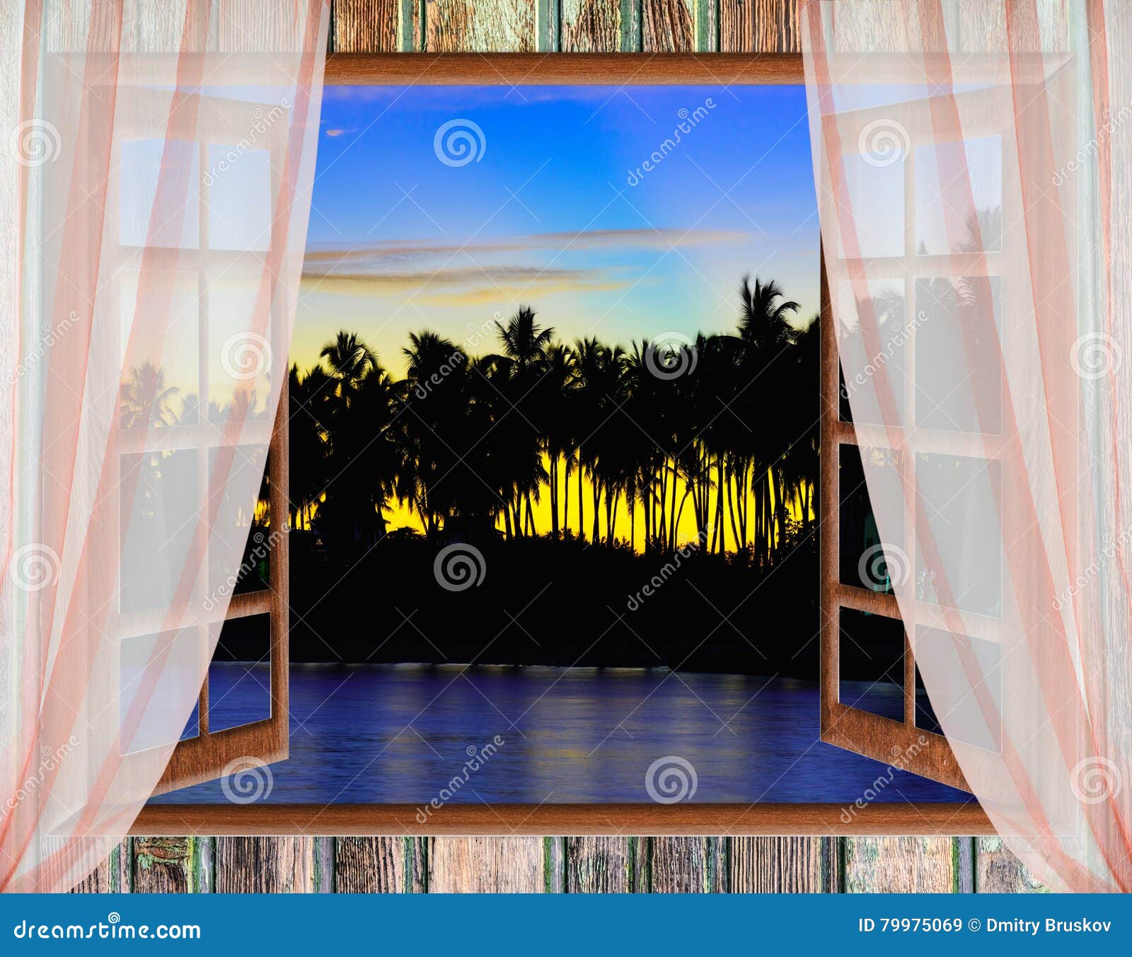 Open window cloud sun stock image. Image of design, background - 79975069