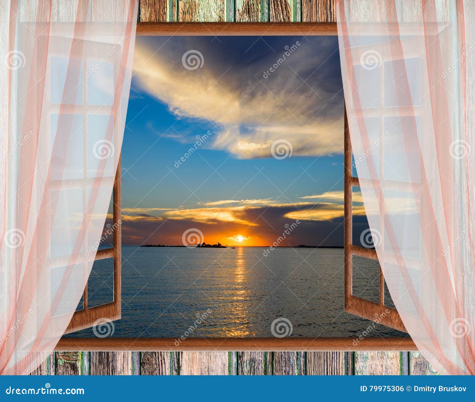 Open window cloud sun stock photo. Image of indoor, room - 79975306