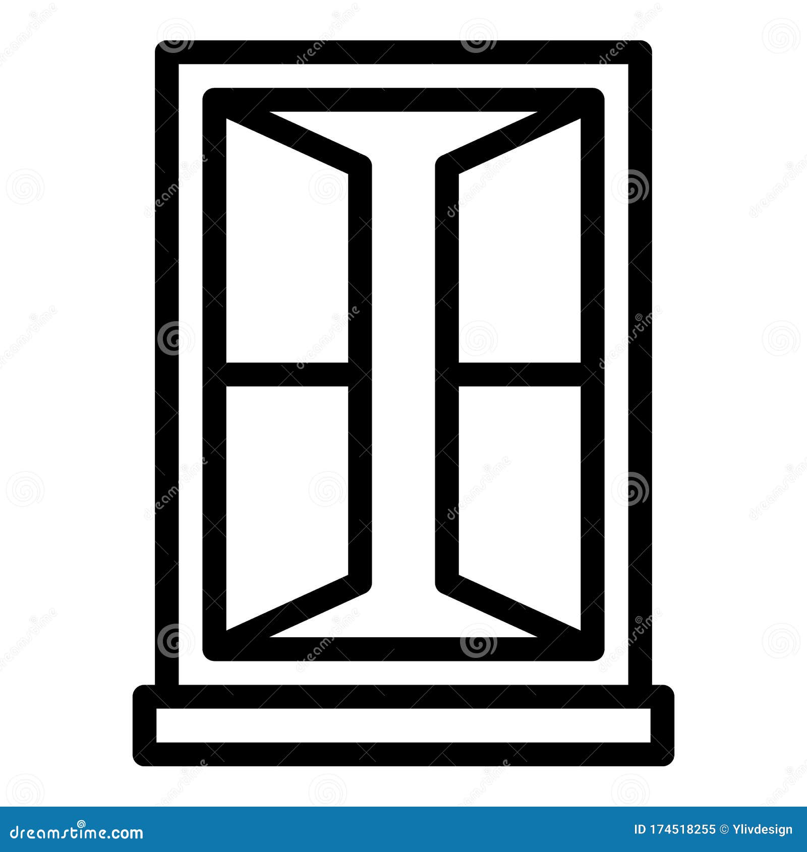 Window Frame Outline