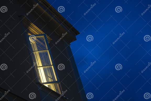 Open window at night stock photo. Image of summer, night - 190075896