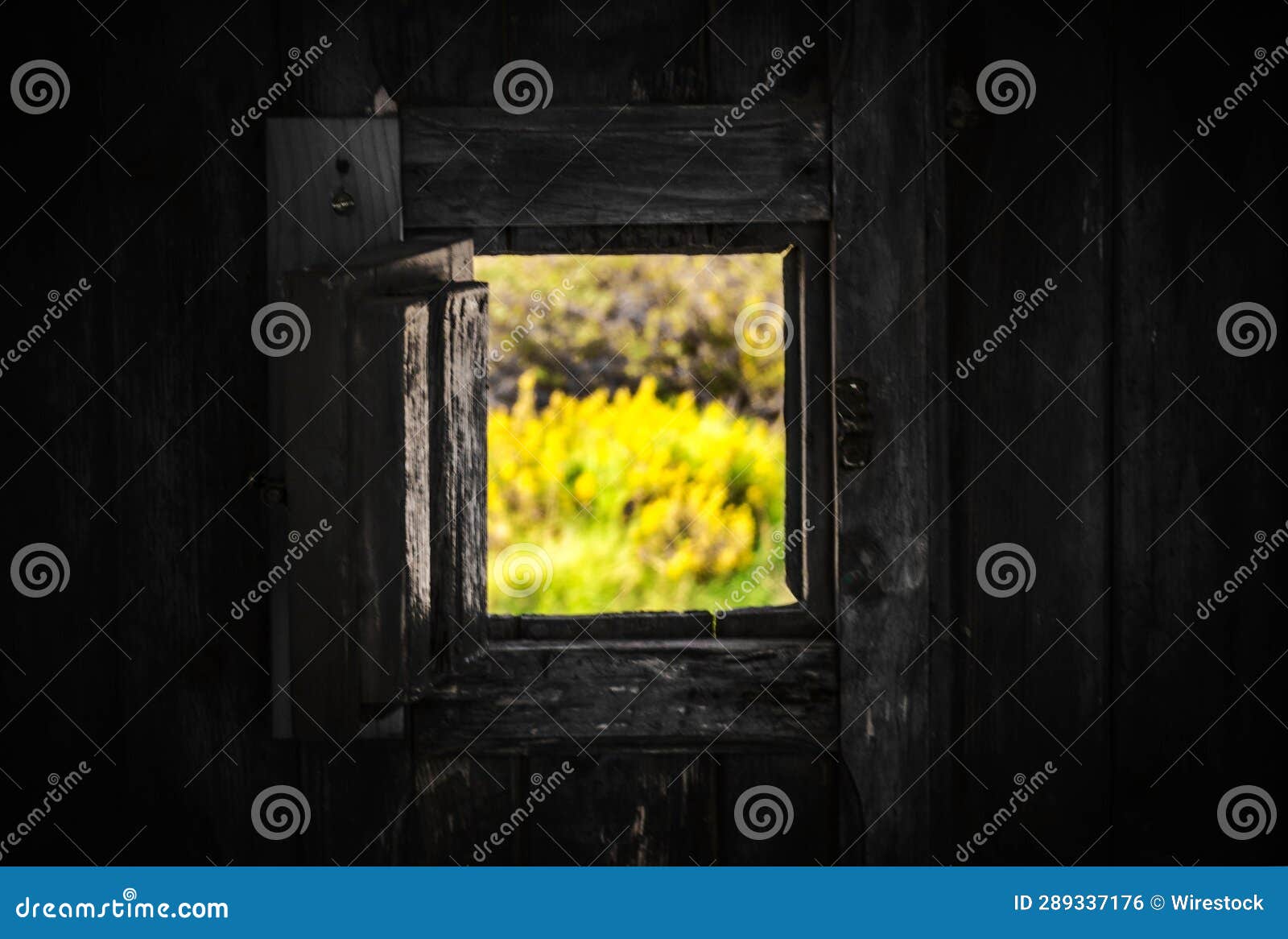 Open Window in a Structure, Allowing Natural Light To Illuminate the ...