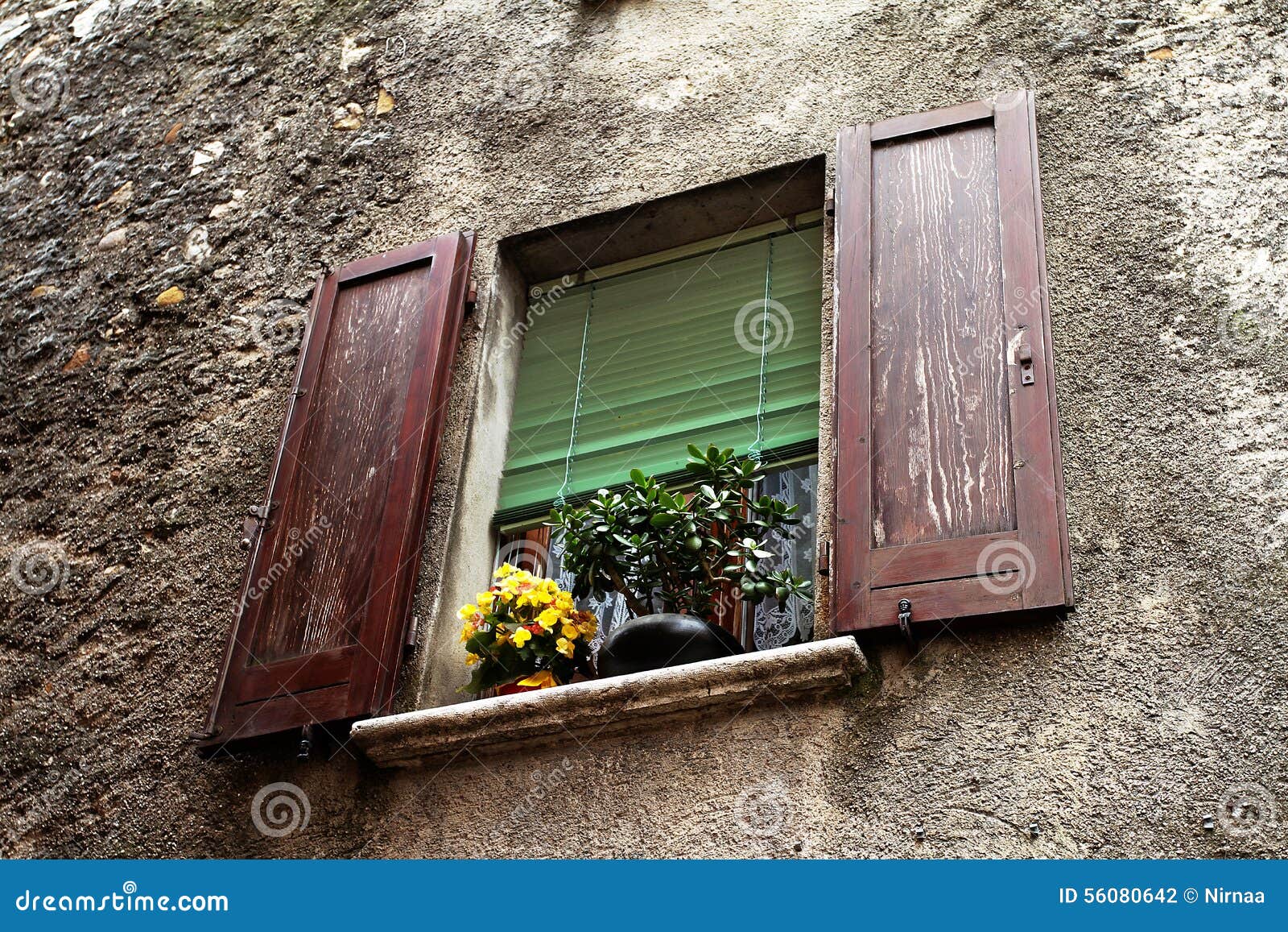 The open window stock photo. Image of italian, architecture - 56080642