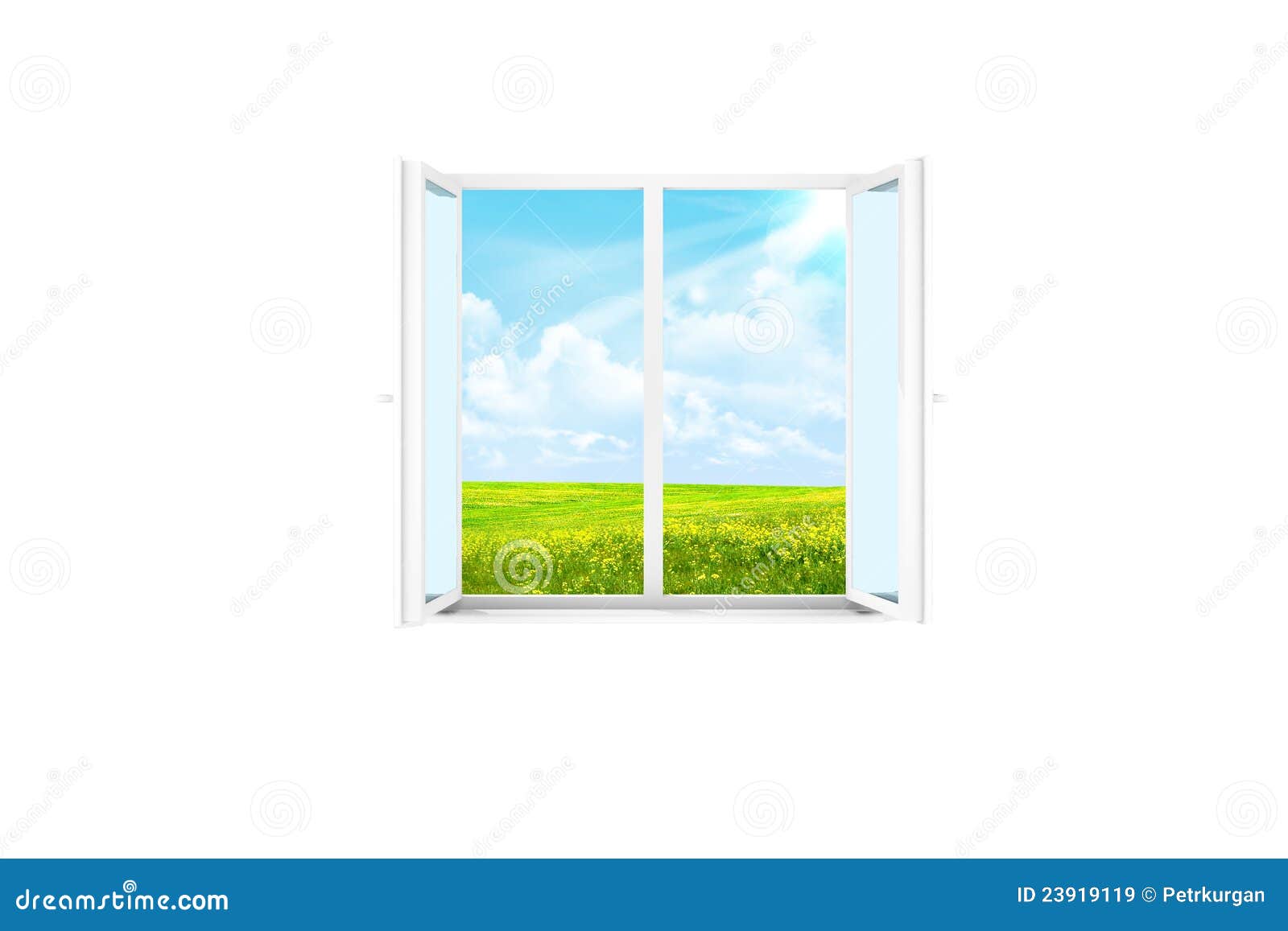 Open Window in a White Room Stock Image - Image of clear, reverie: 23919119