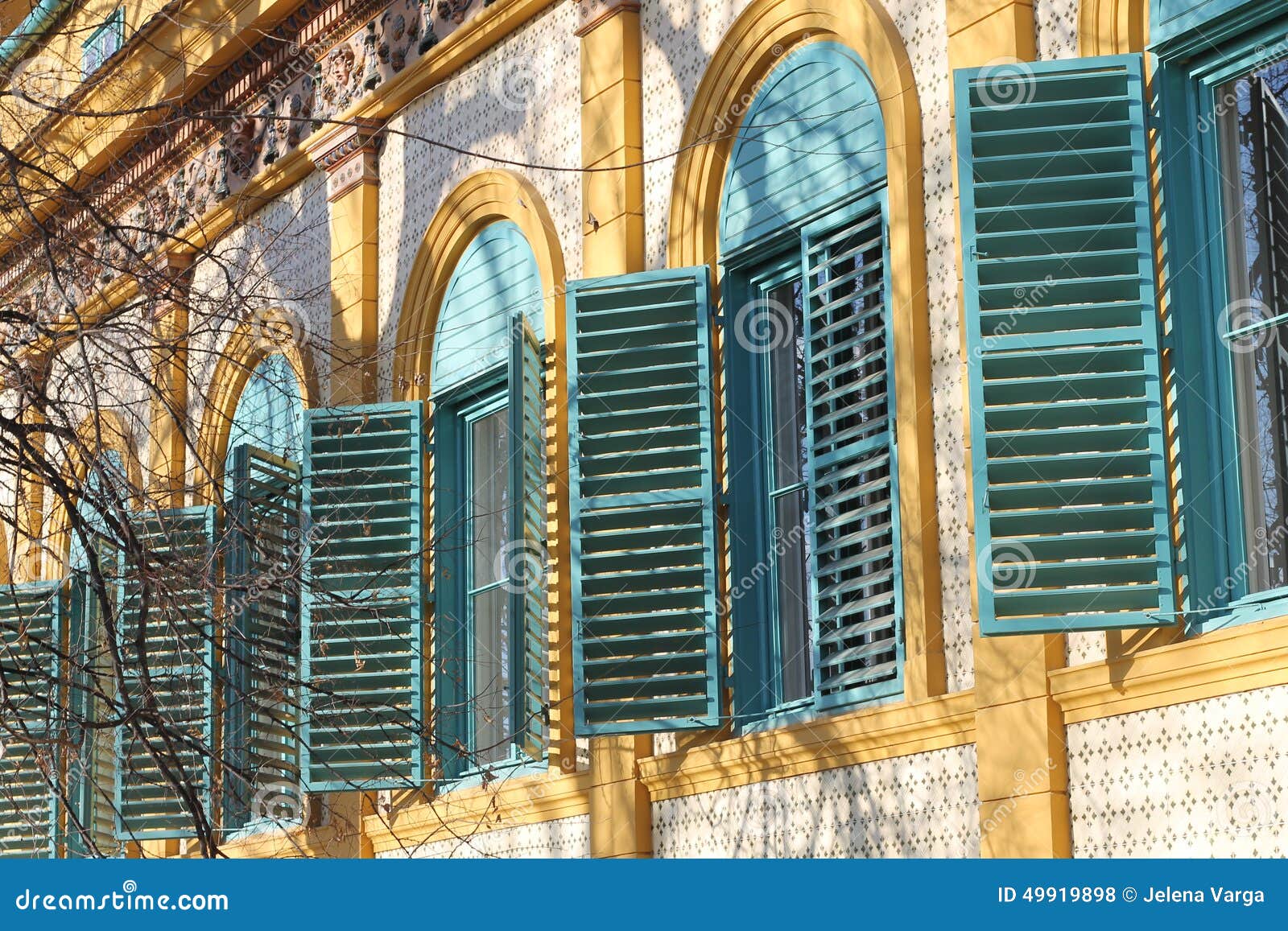 Open windows stock photo. Image of color, gold, style - 49919898