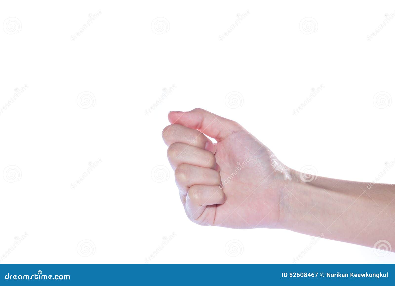 Open Woman Hand on White Background Stock Image - Image of cosmetology ...