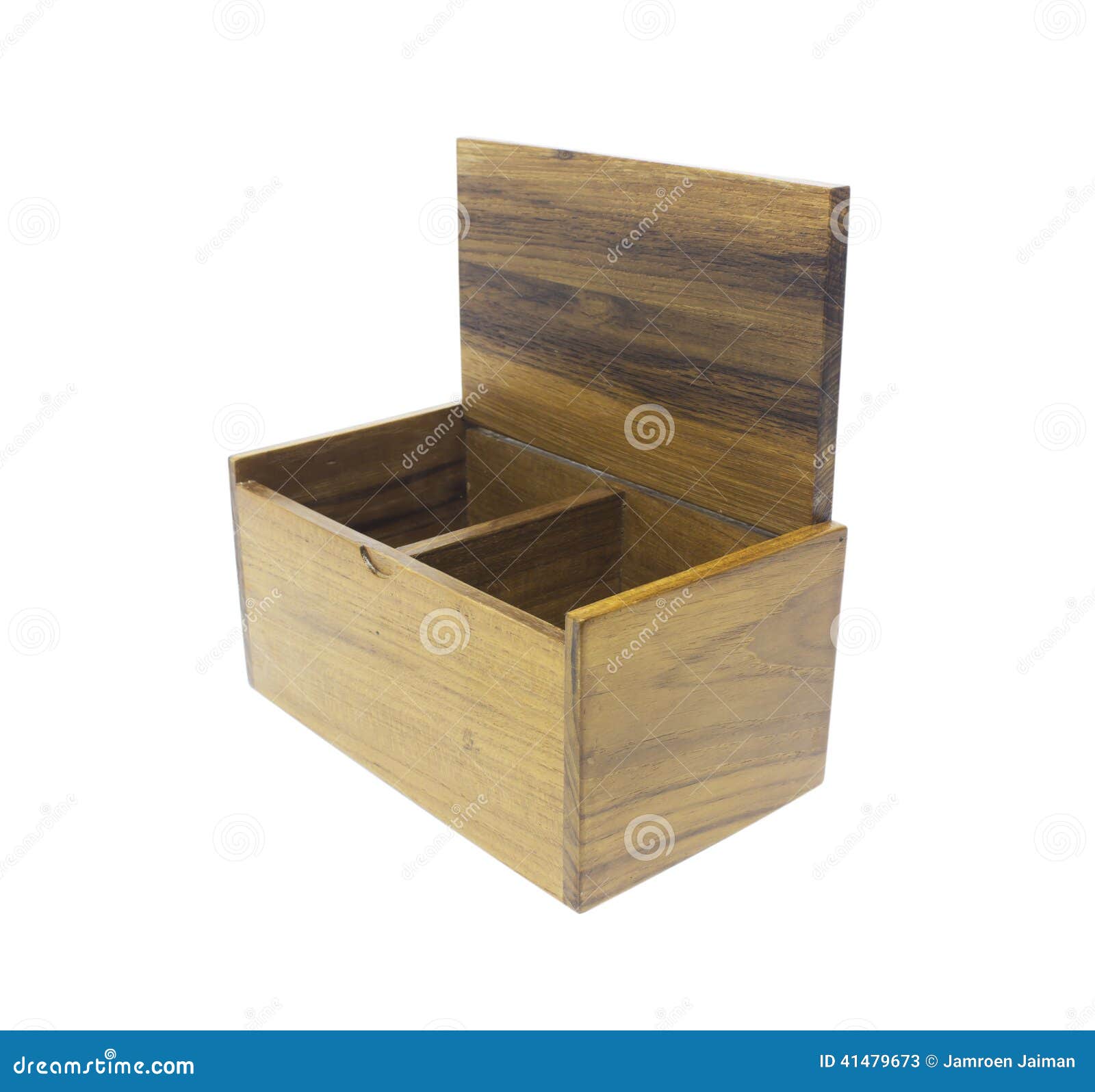 Open wooden box isolated stock image. Image of carved - 41479673