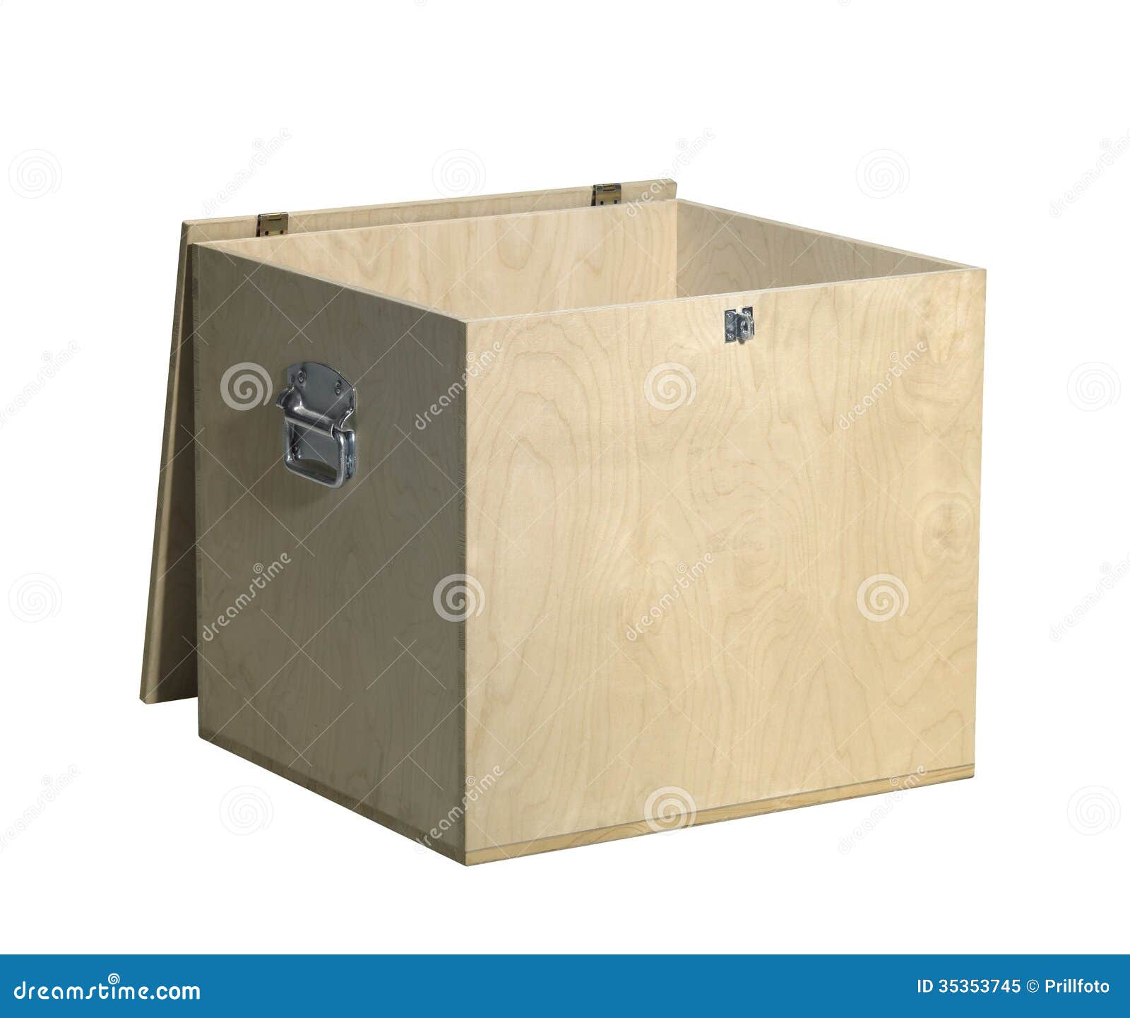 Open wooden box stock image. Image of package, lumber - 35353745