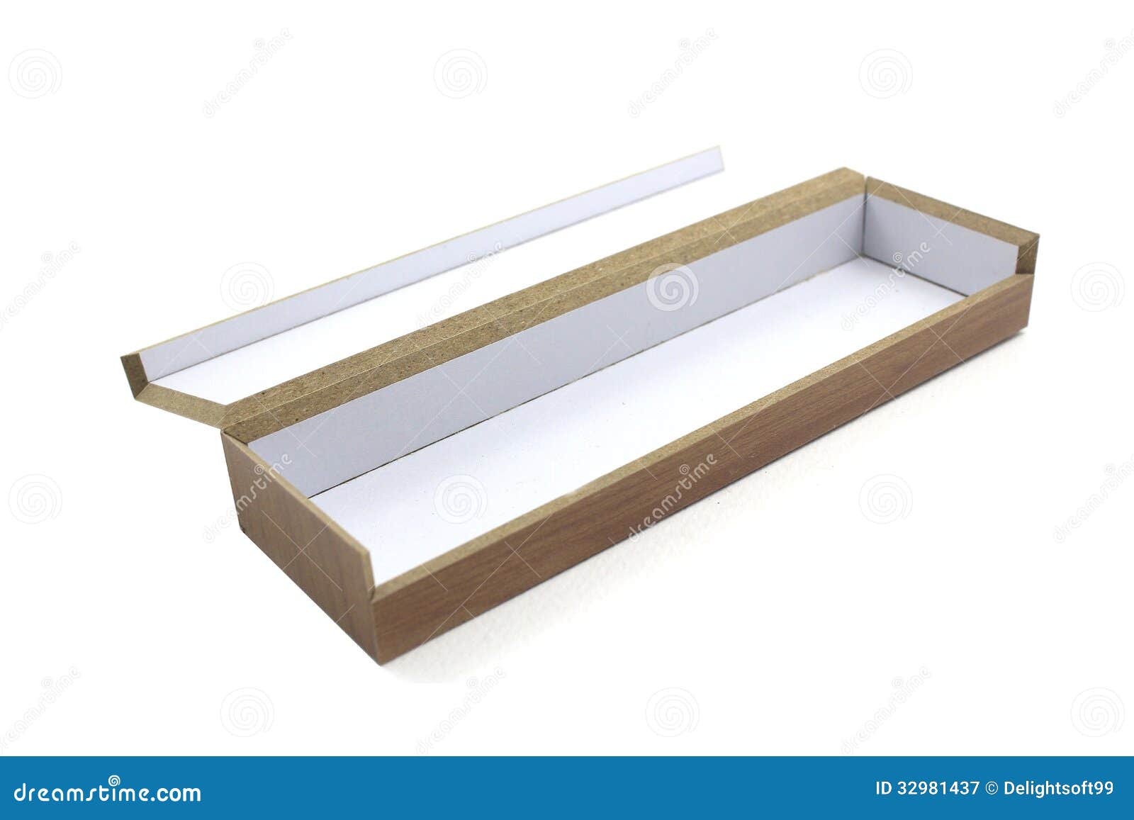 Open wooden box stock image. Image of isolated, gift - 32981437