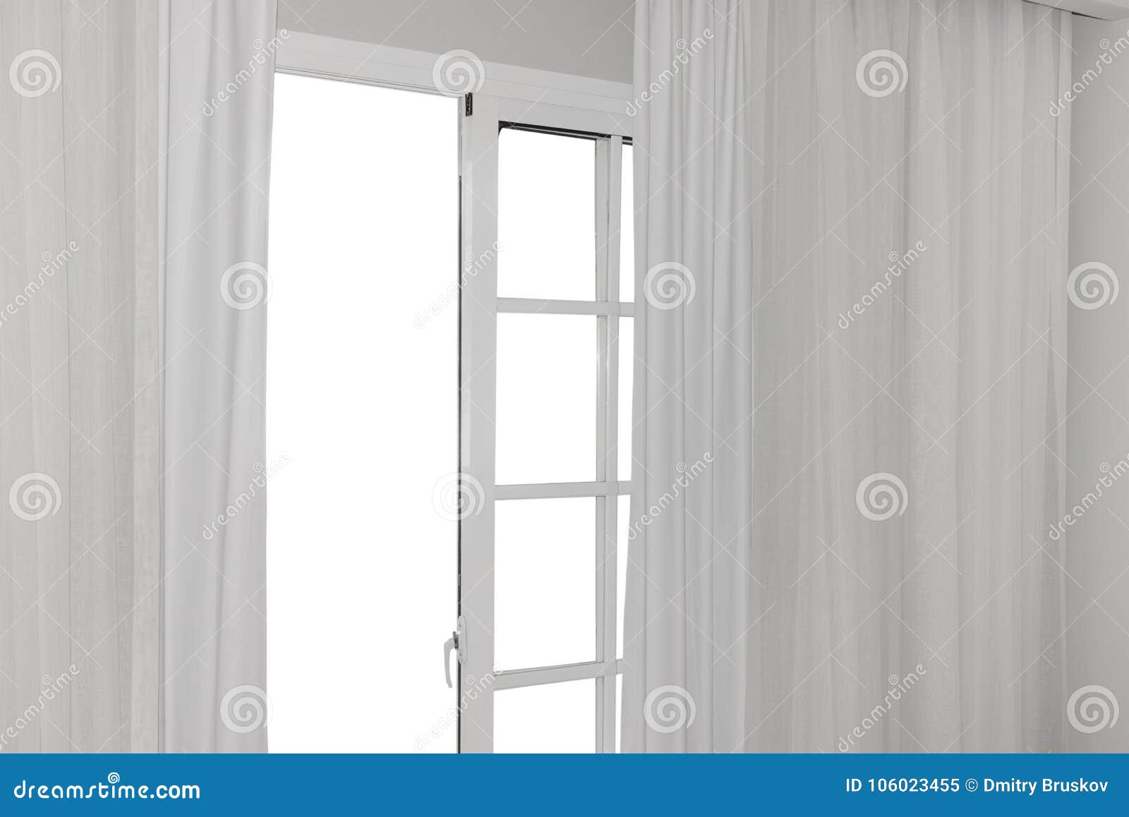 Open window isolation stock image. Image of cutout, model - 106023455