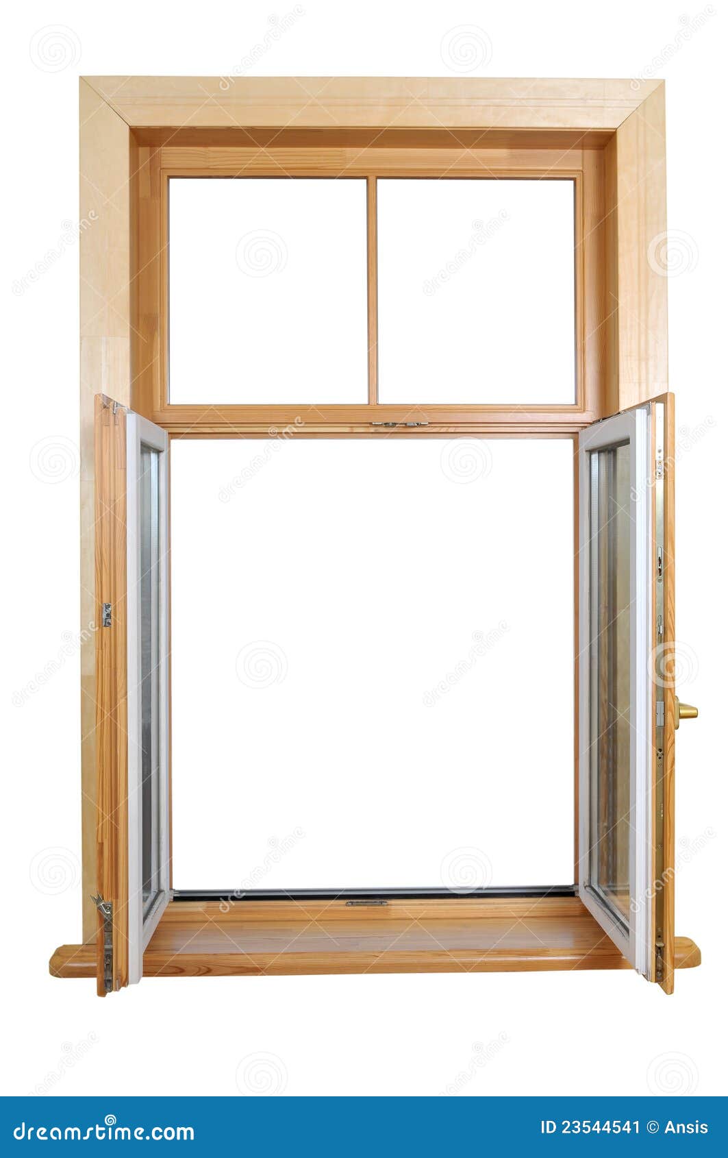 Open wooden window stock image. Image of fresh, retro - 23544541