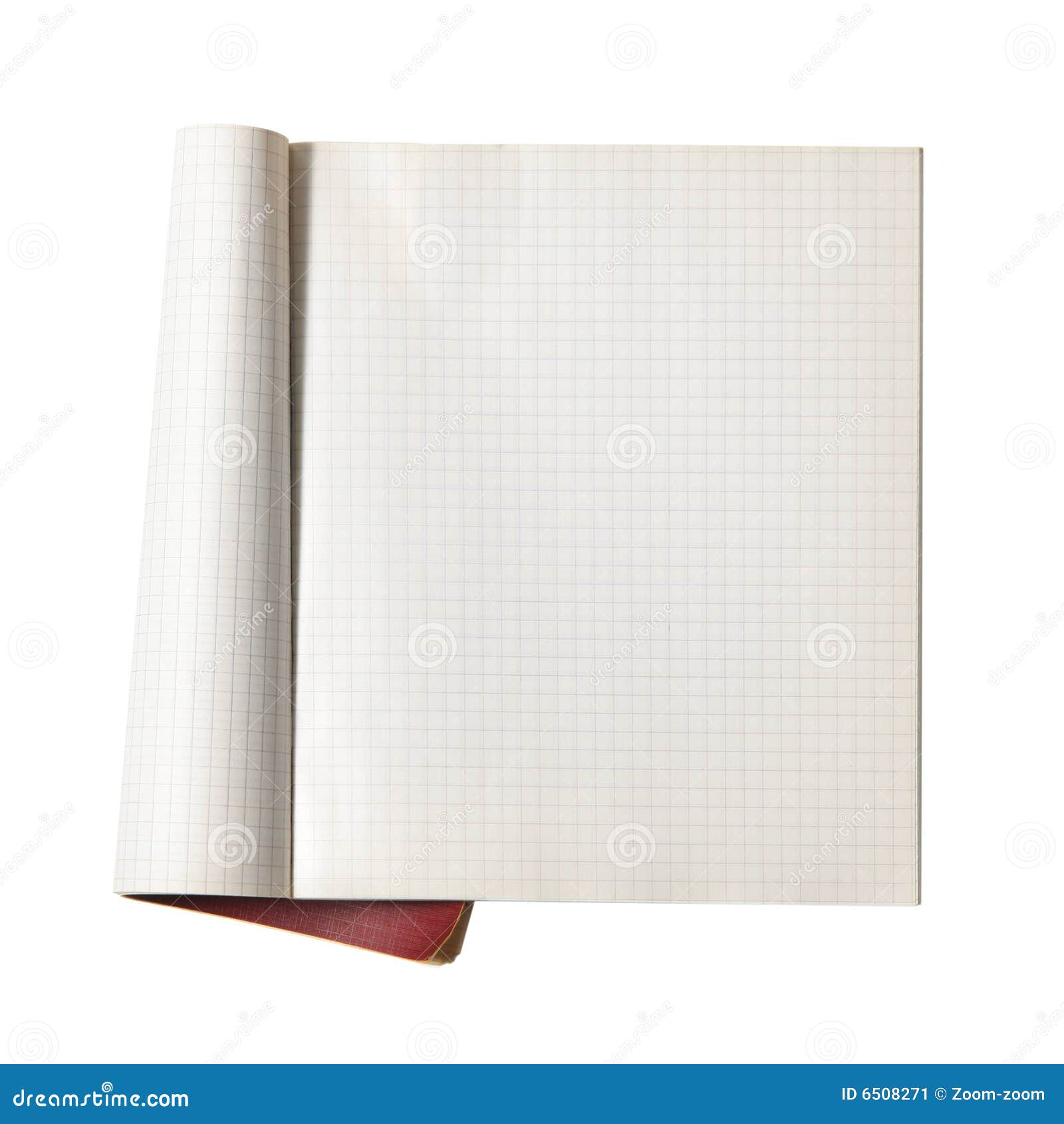 Open Writing-book Stock Image - Image: 6508271