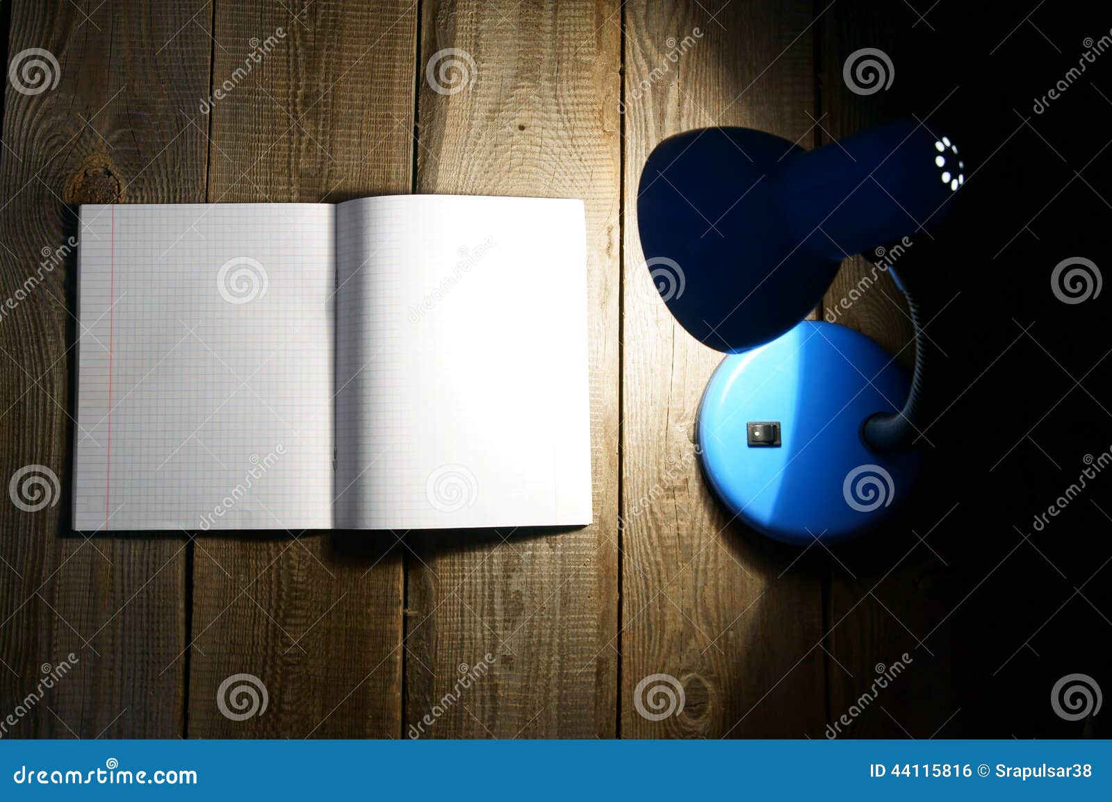 Open Writing-book and the Fixture. Stock Photo - Image of lifestyle ...