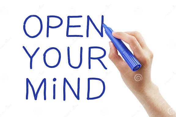 Open your mind stock photo. Image of head, board, freedom - 40790122