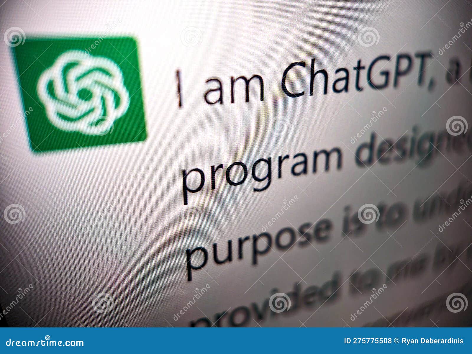 OpenAI ChatGPT Artificial Intelligence App Renders a Text Prompt that ... OpenAI ChatGPT Artificial Intelligence App Renders a Text Prompt that ...