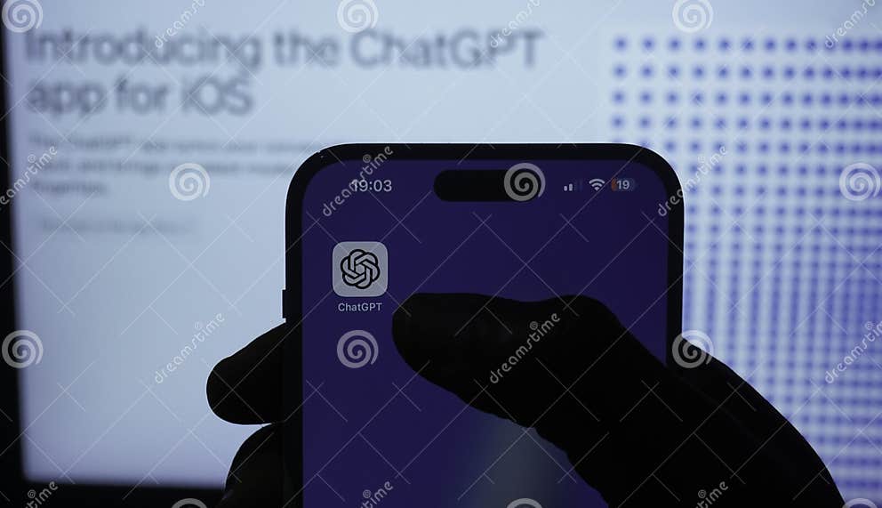 OpenAI Launches an Official ChatGPT App for IOS Editorial Image - Image ... OpenAI Launches an Official ChatGPT App for IOS Editorial Image - Image ...