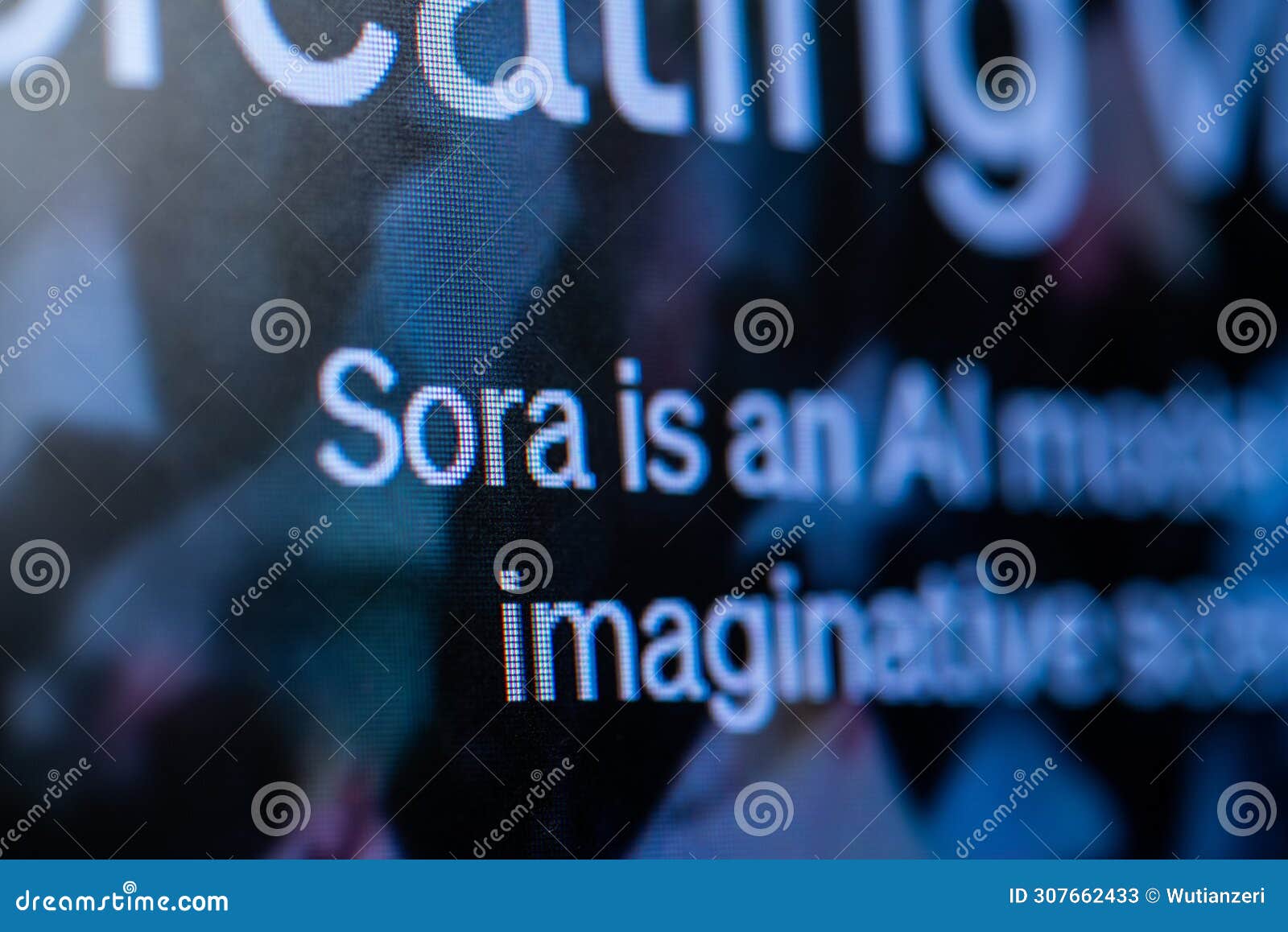 OpenAI Sora New Text To Video AI Model Illustration On Screen. ChatGPT ... OpenAI Sora New Text To Video AI Model Illustration On Screen. ChatGPT ...