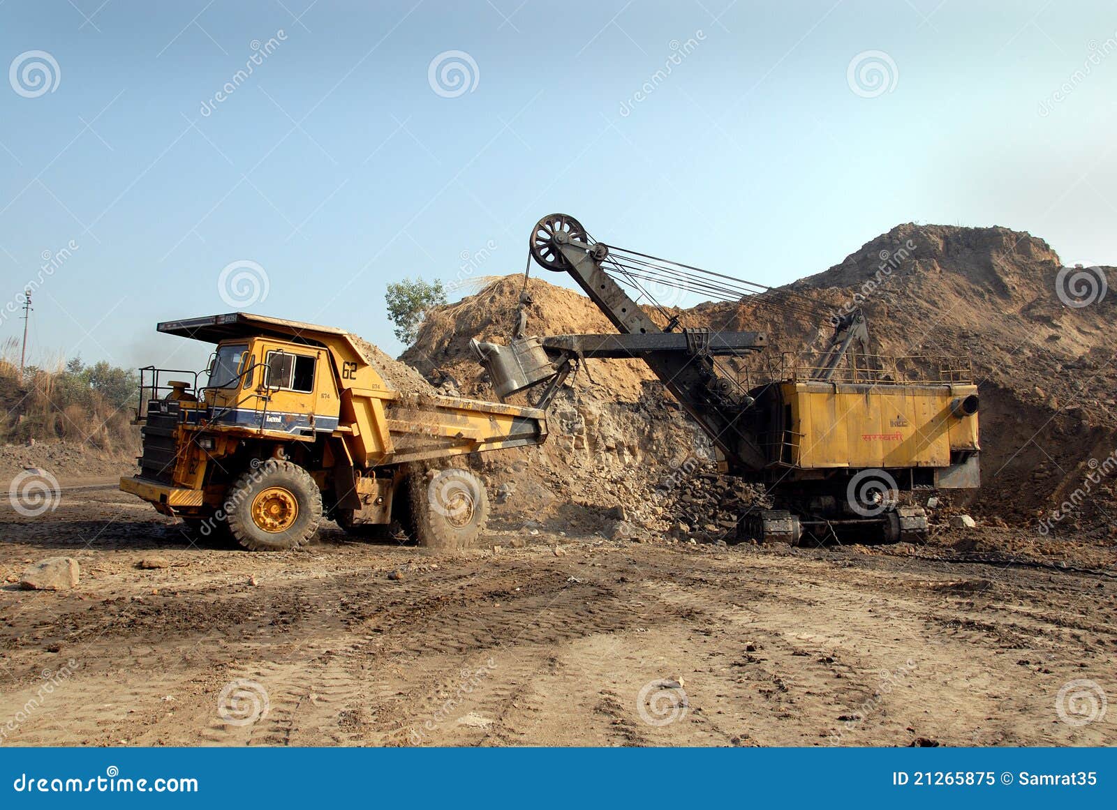 Opencast Project editorial image. Image of activity, bengal - 21265875