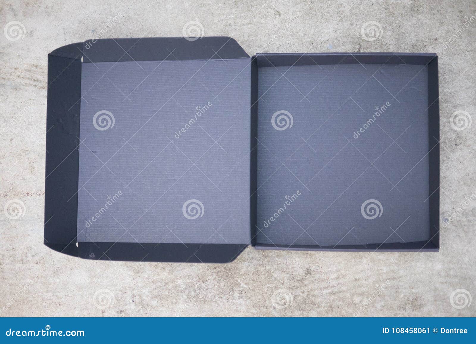 Opened black box stock image. Image of elegant, business - 108458061