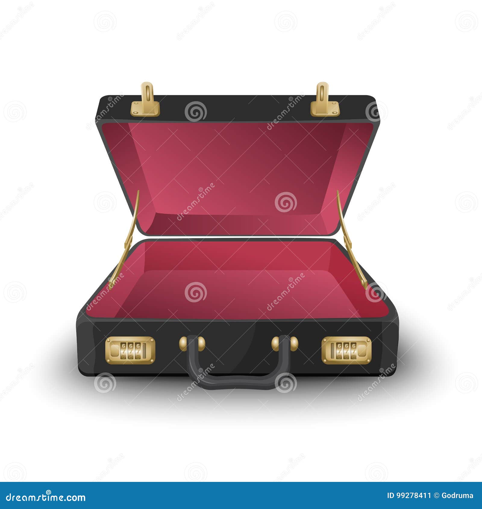 Briefcase Attache Case Vector Icons | CartoonDealer.com #251105657