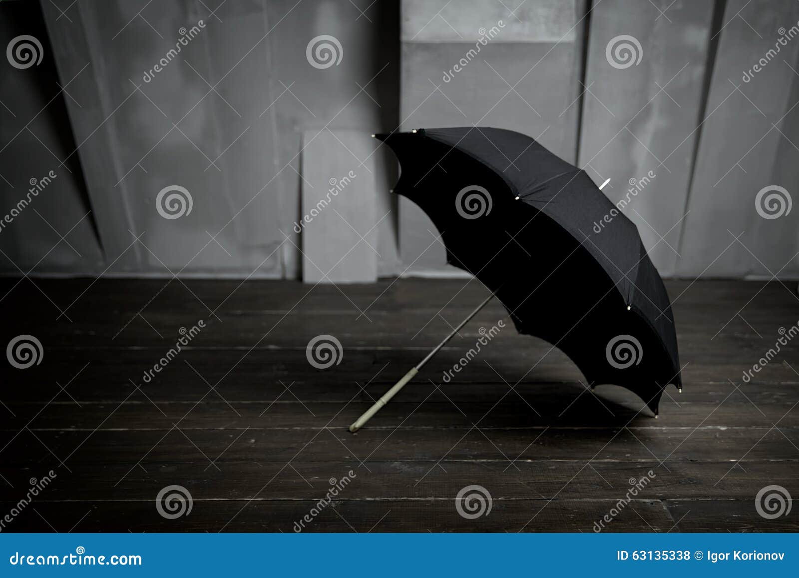 Opened black umbrella stock photo. Image of black, household - 63135338