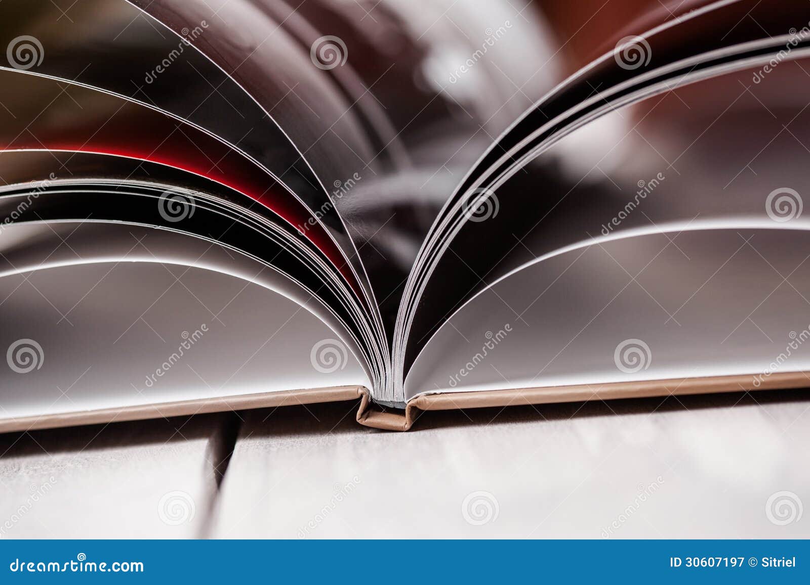 Opened book stock image. Image of bookpages, cover, read - 30607197