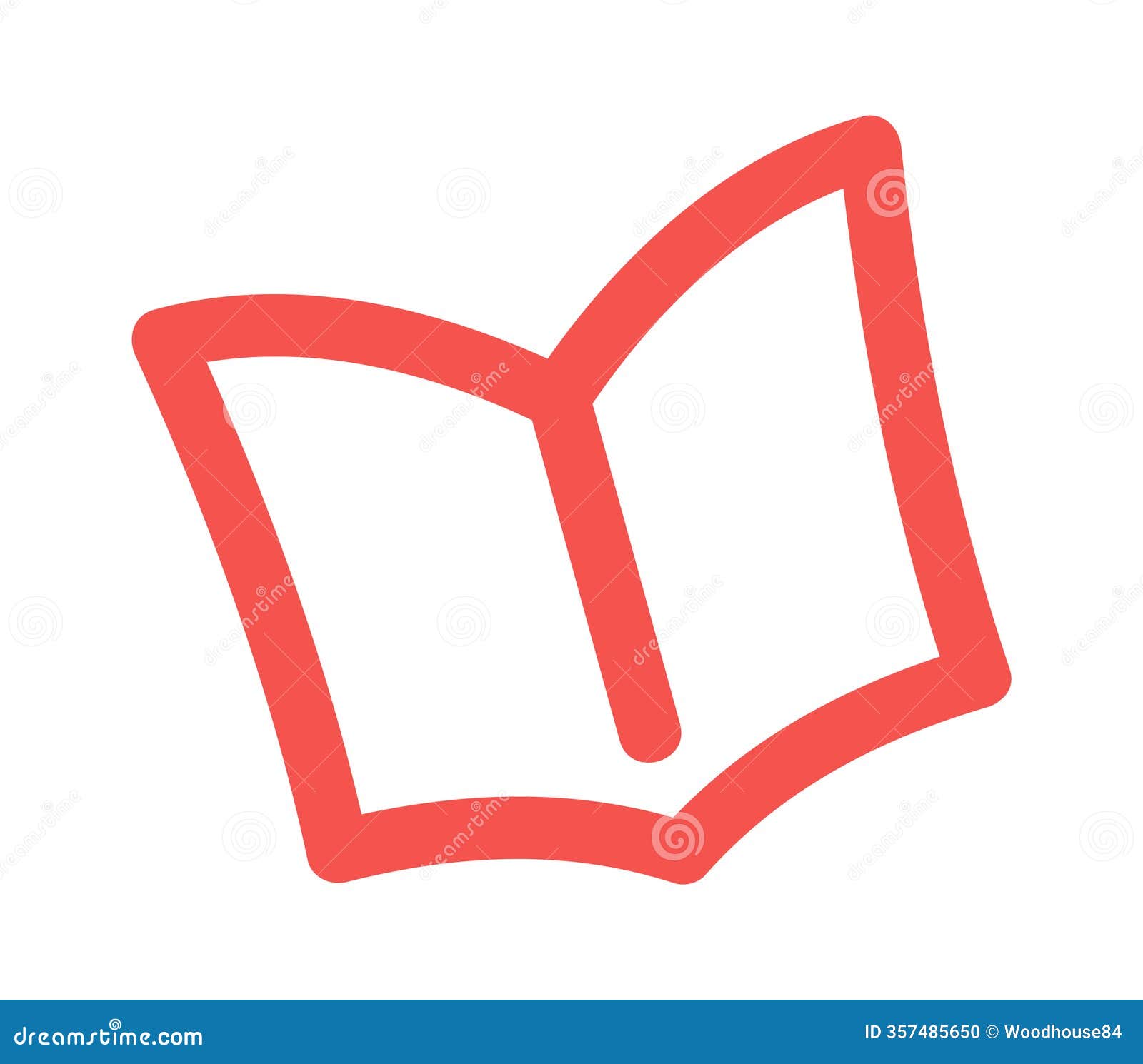 3d Opened Book With Graduation Cap, Isolated On Background. Banner ...