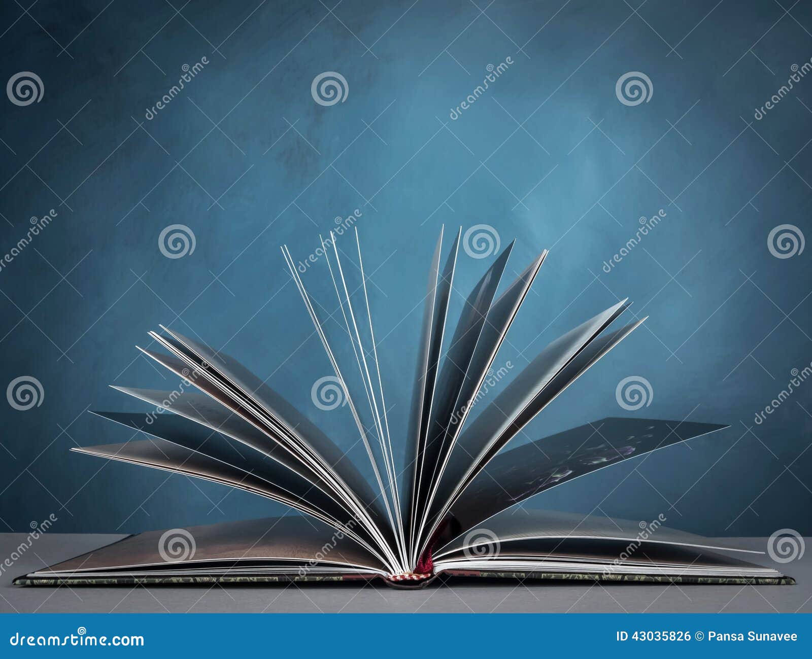 Opened book stock photo. Image of blackboard, blueboard - 43035826