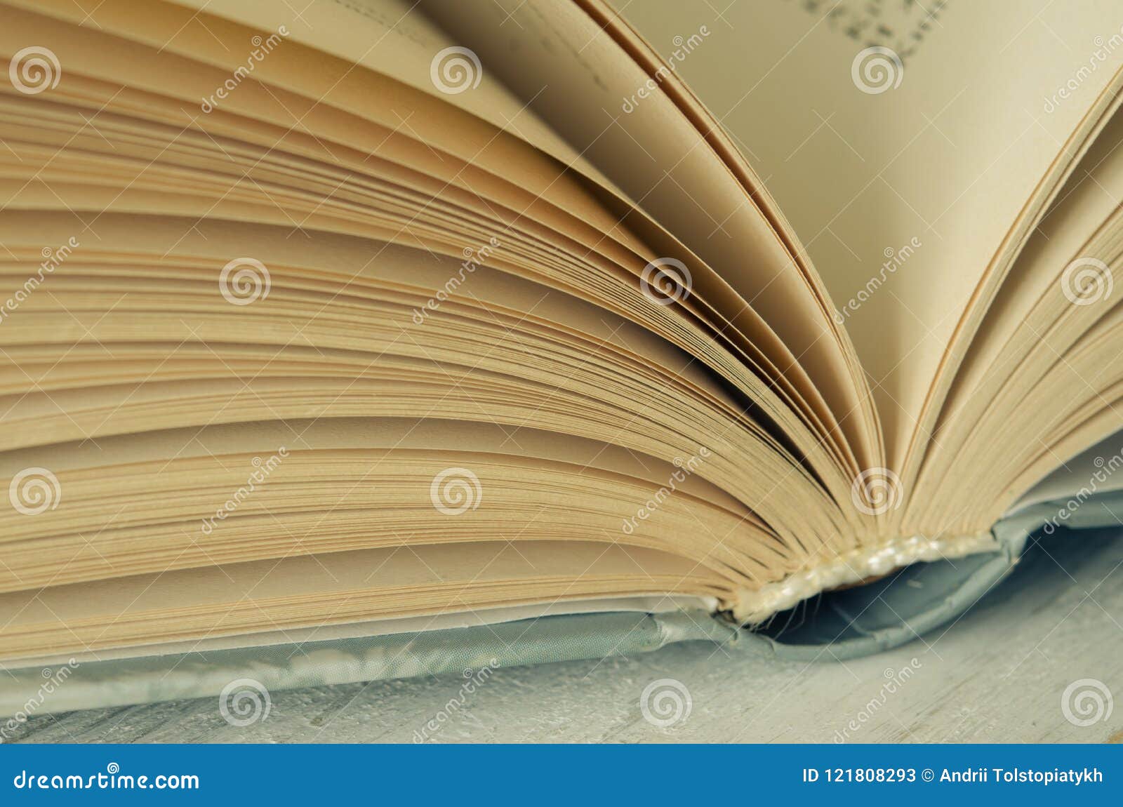 Opened Book. Sheets of an Open Book Close-up Stock Image - Image of ...