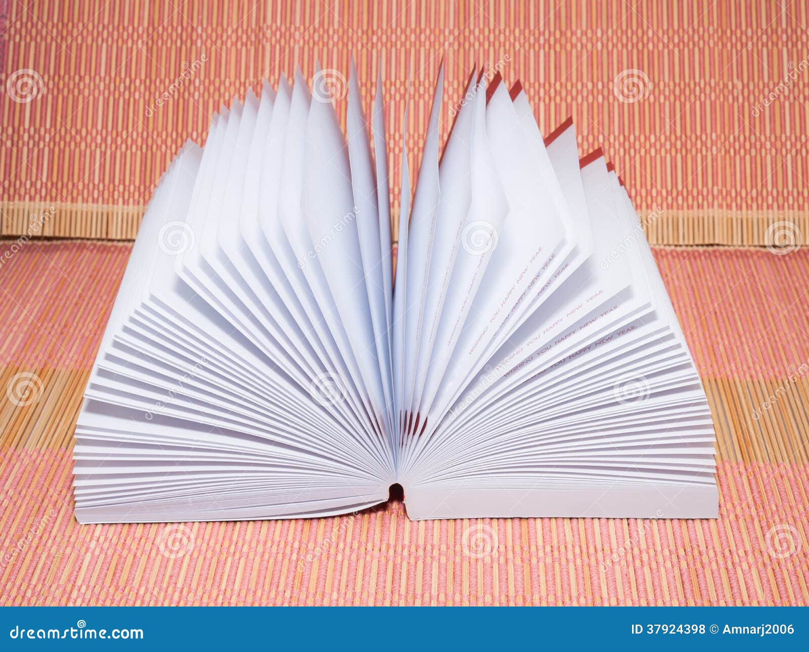 Opened booknote stock photo. Image of white, copyspace - 37924398