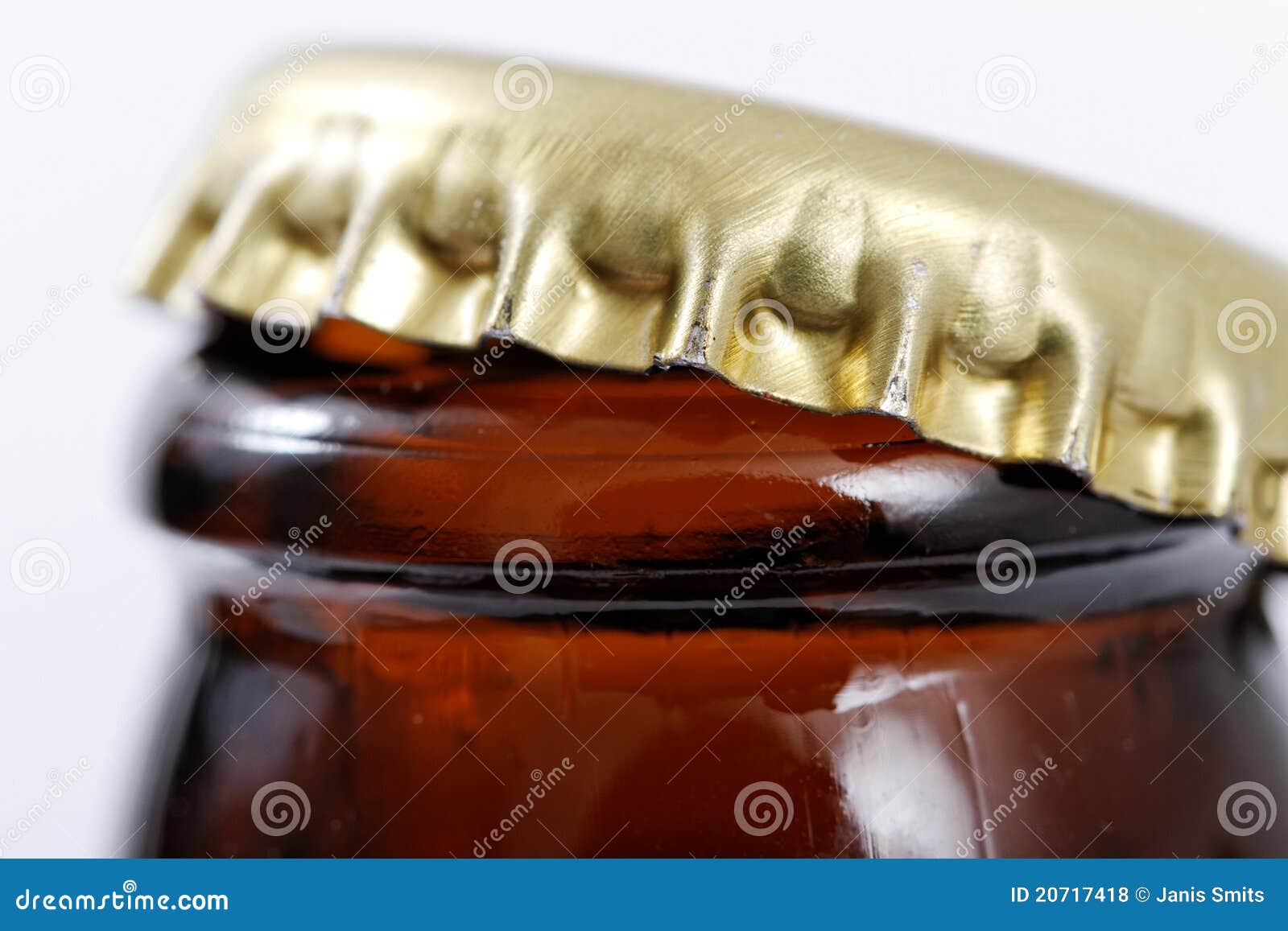 Opened bottle. stock photo. Image of dishware, yellow - 20717418