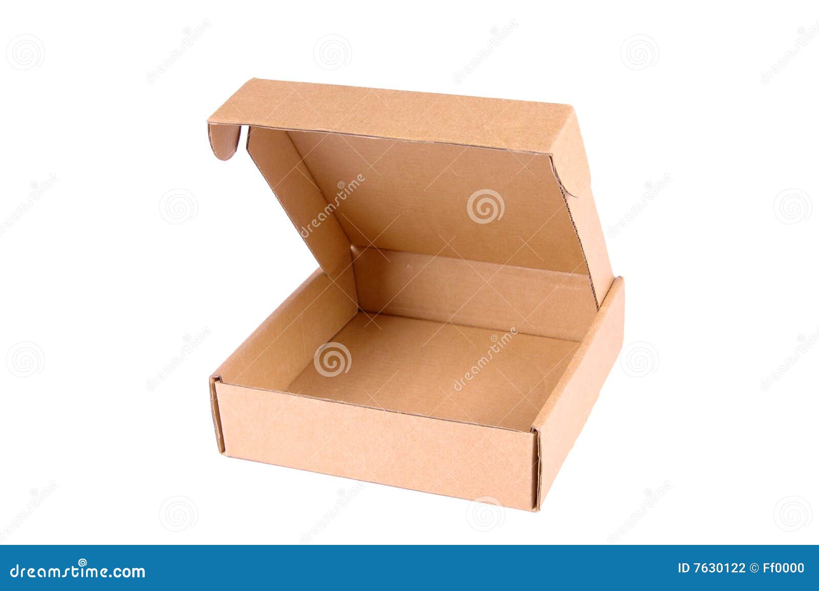 Opened box stock photo. Image of packaging, carry, cardboard - 7630122