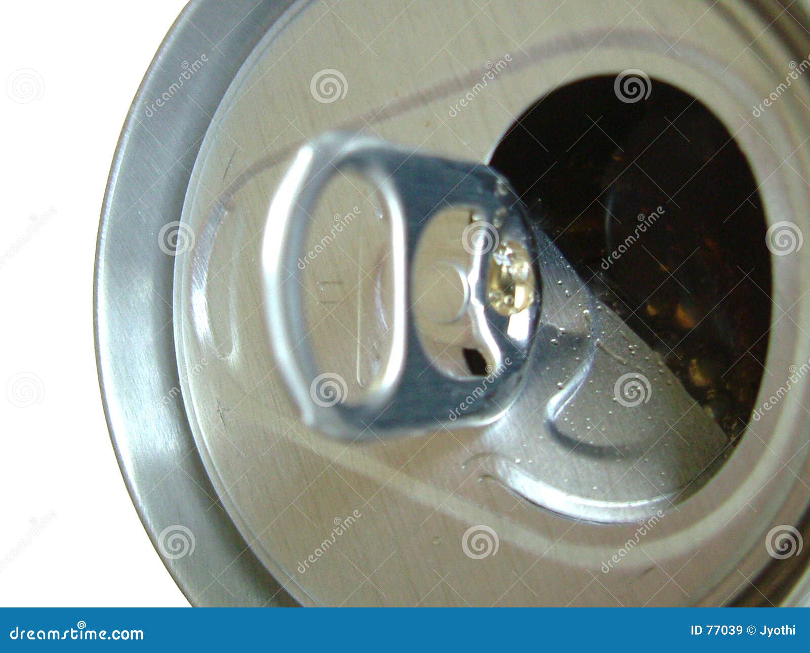 Opened can stock image. Image of coke, shine, food, thirsty - 77039