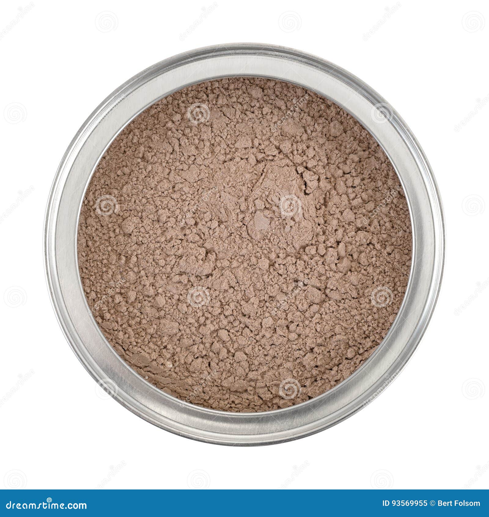 Opened Can of Chocolate Ground Plant Protein Stock Image - Image of ...